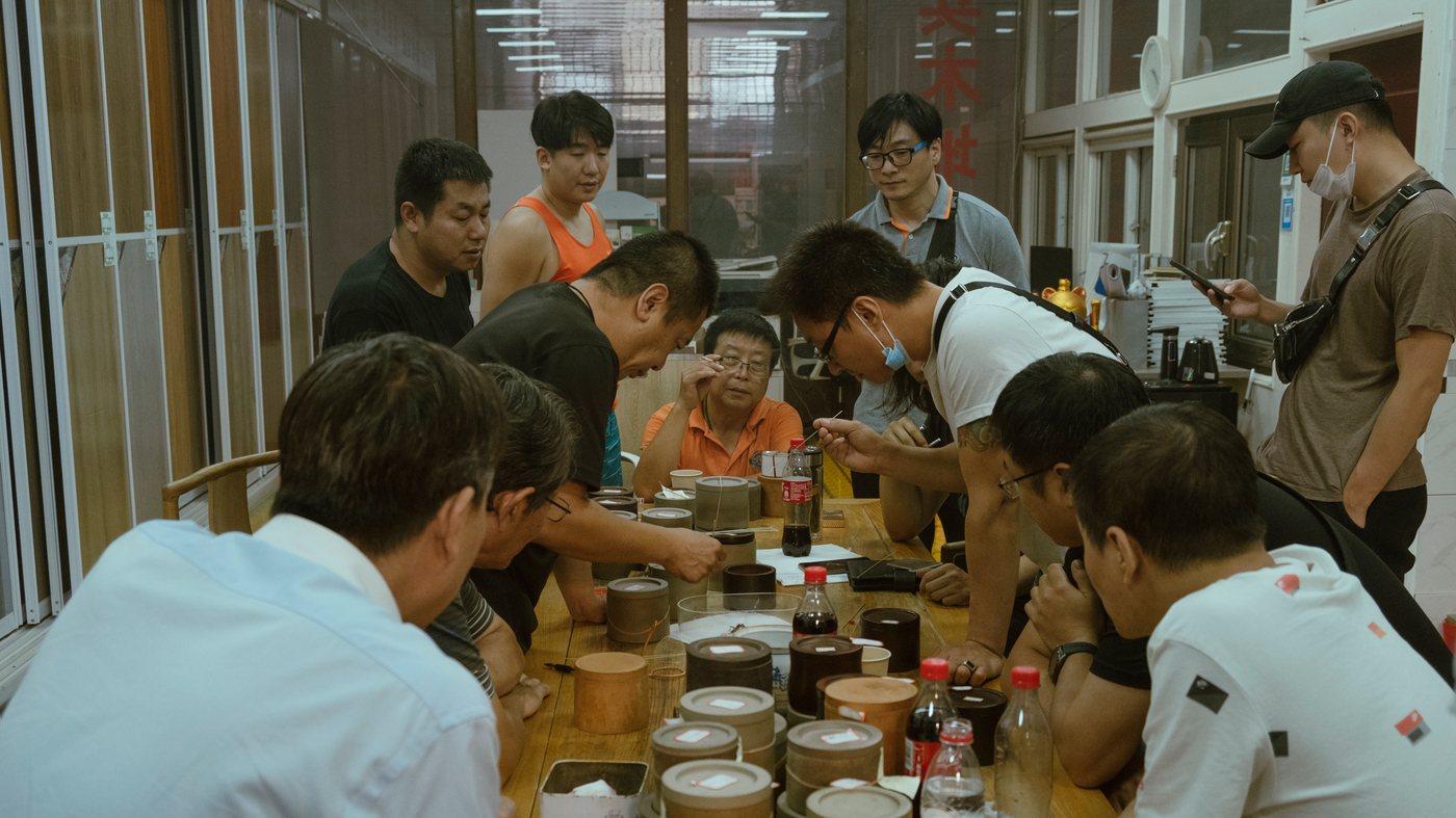 Inside the jaw-clenching world of cricket fighting in China : NPR