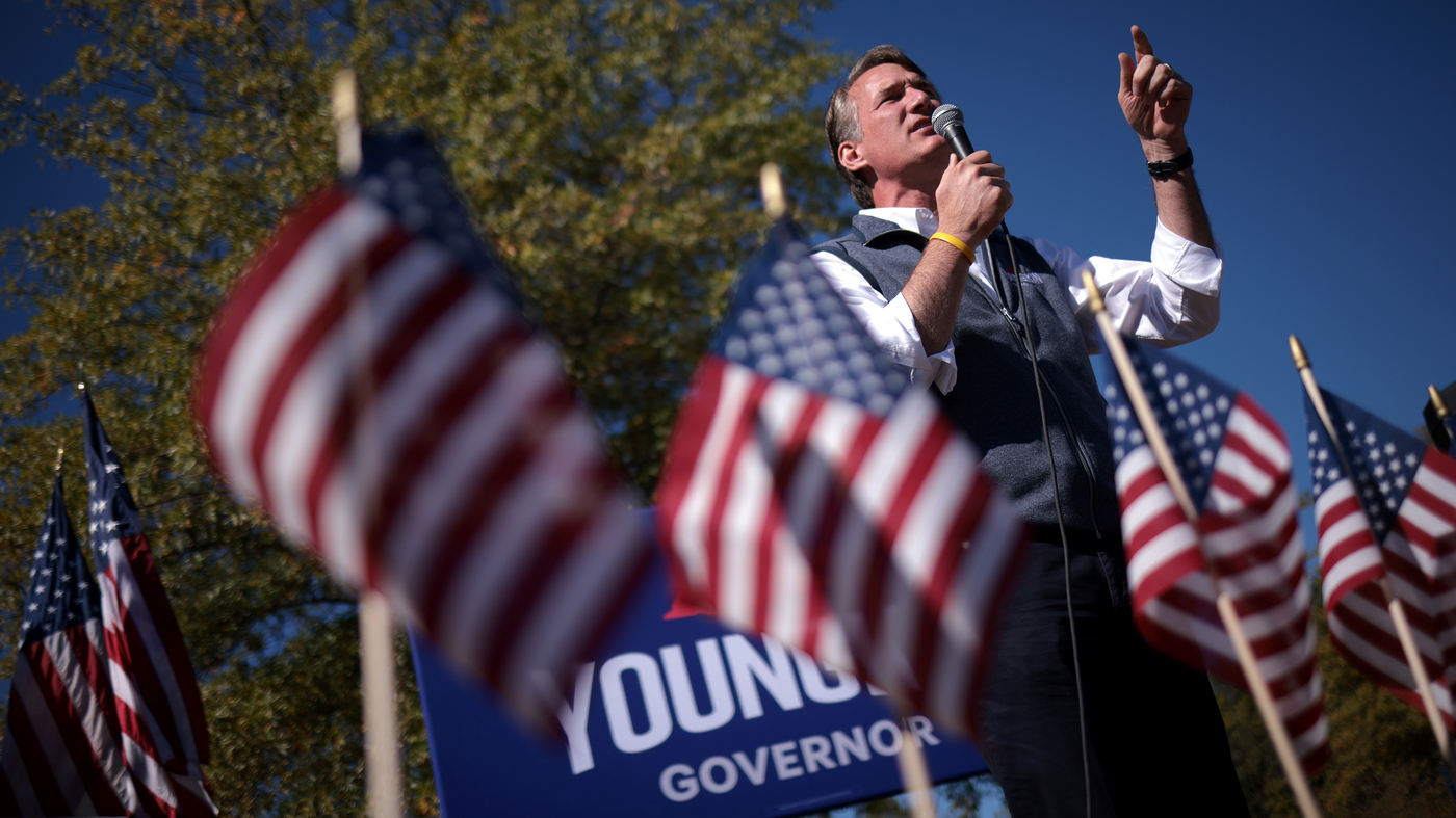 Virginia governor's race will test the Democratic coalition : NPR