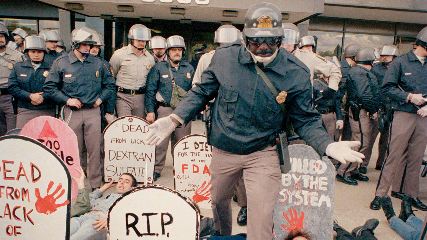 Protests for global vaccine equity use fake bones to make a real point ...