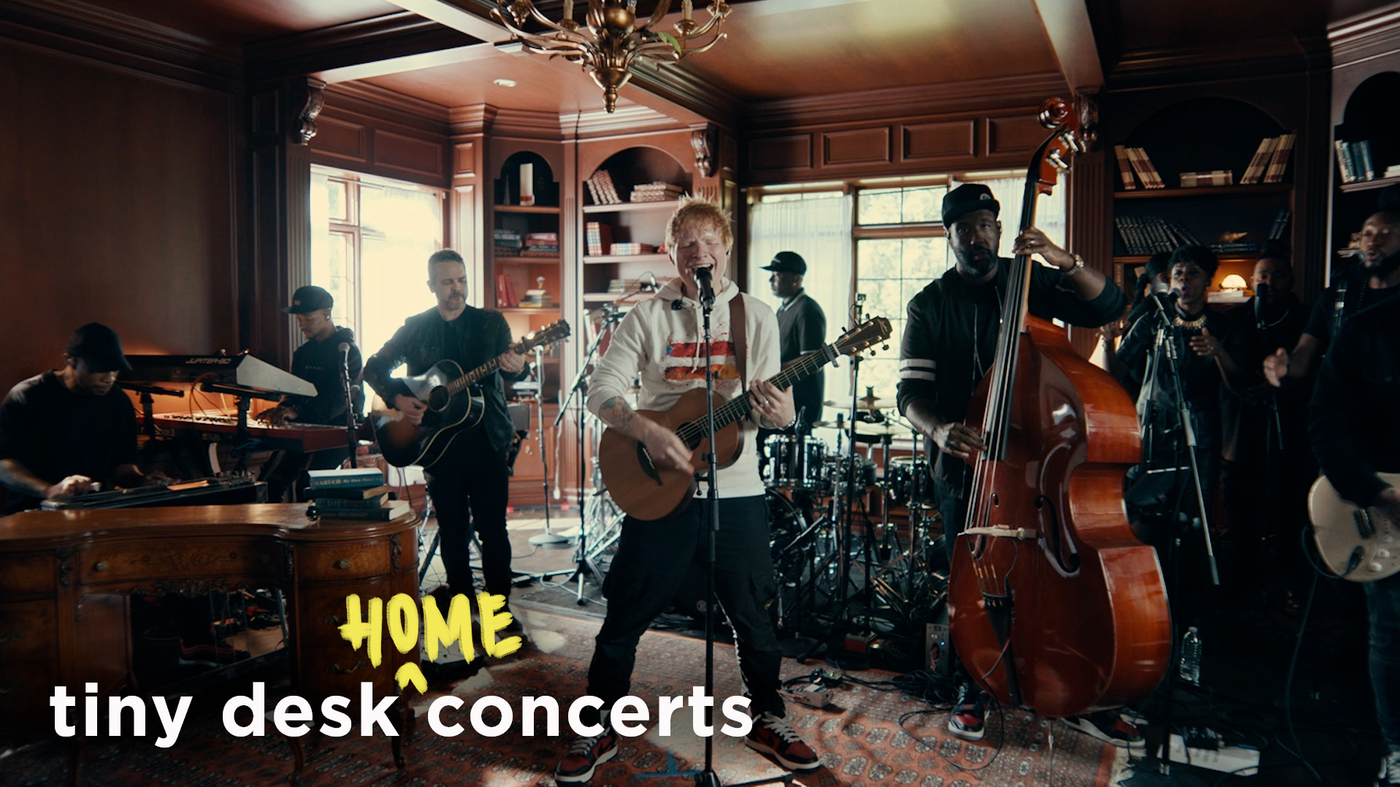 Ed Sheeran: Tiny Desk (Home) Concert : NPR