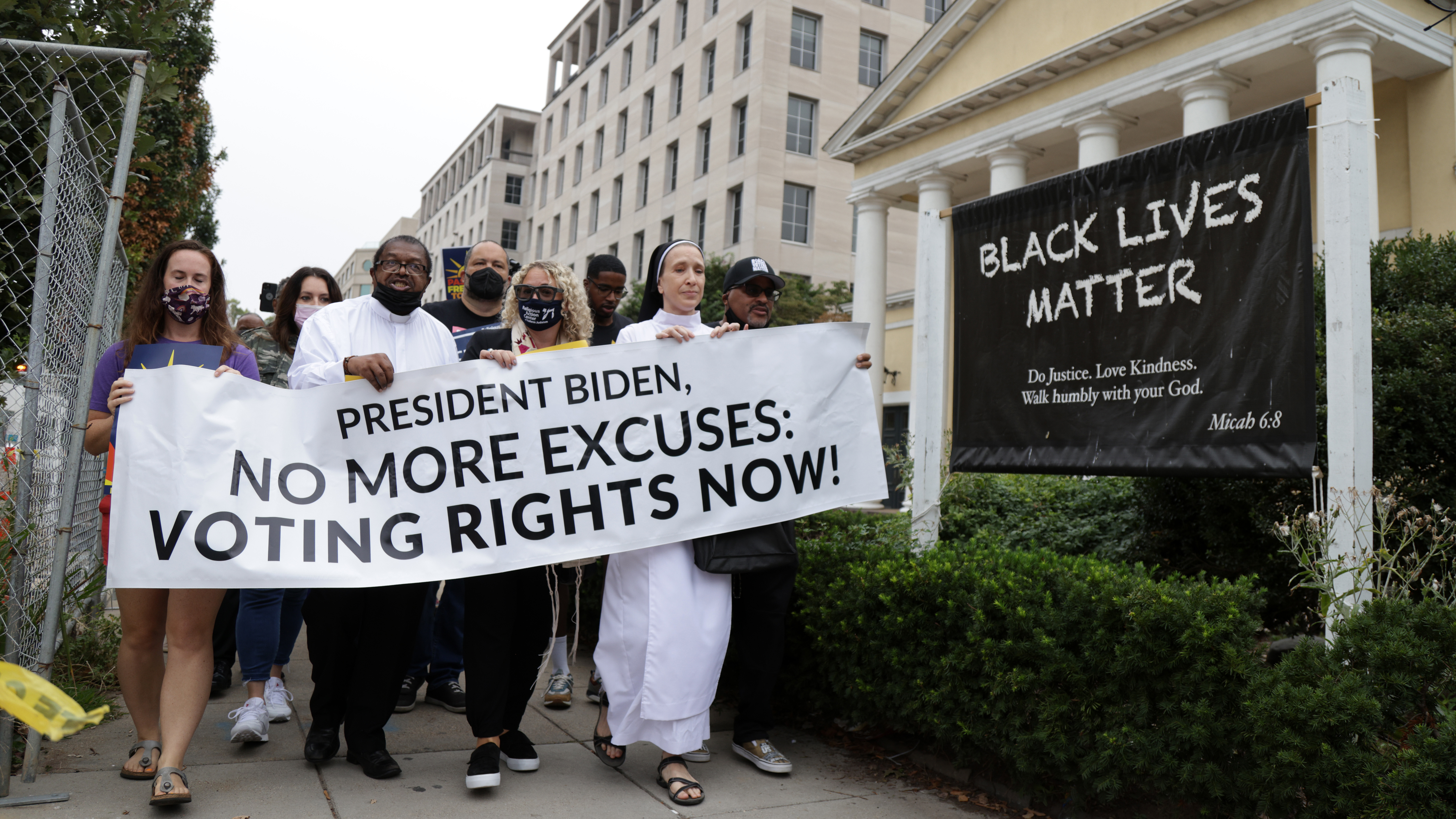 Voting rights activists say Democrats in Washington need to do their ...