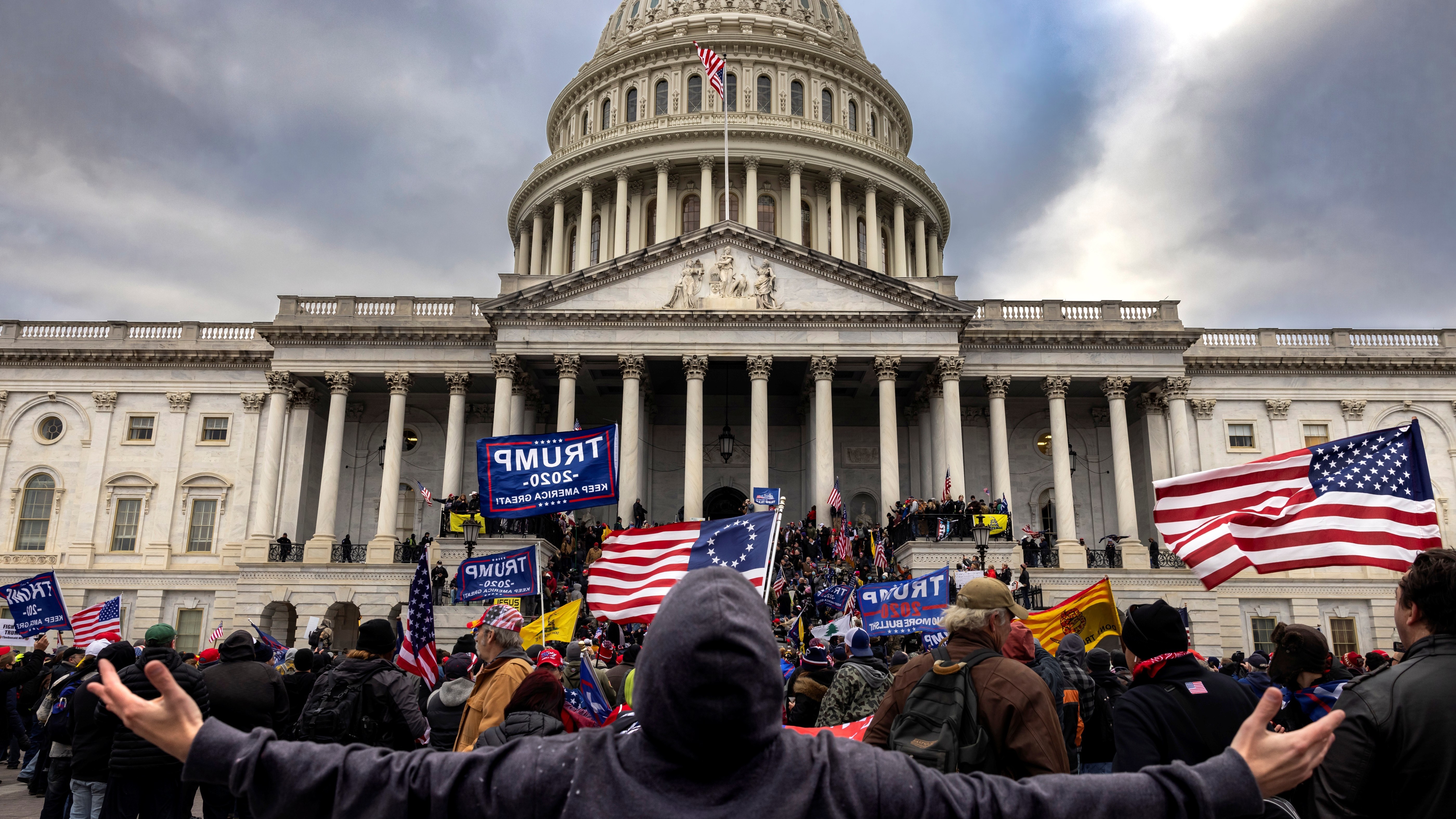 Democrats worry election subversion is still a threat : NPR