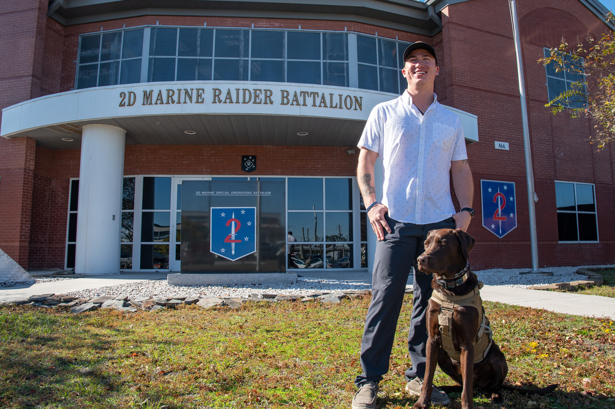 A Marine who received the Navy Cross finds purpose through tragedy : NPR