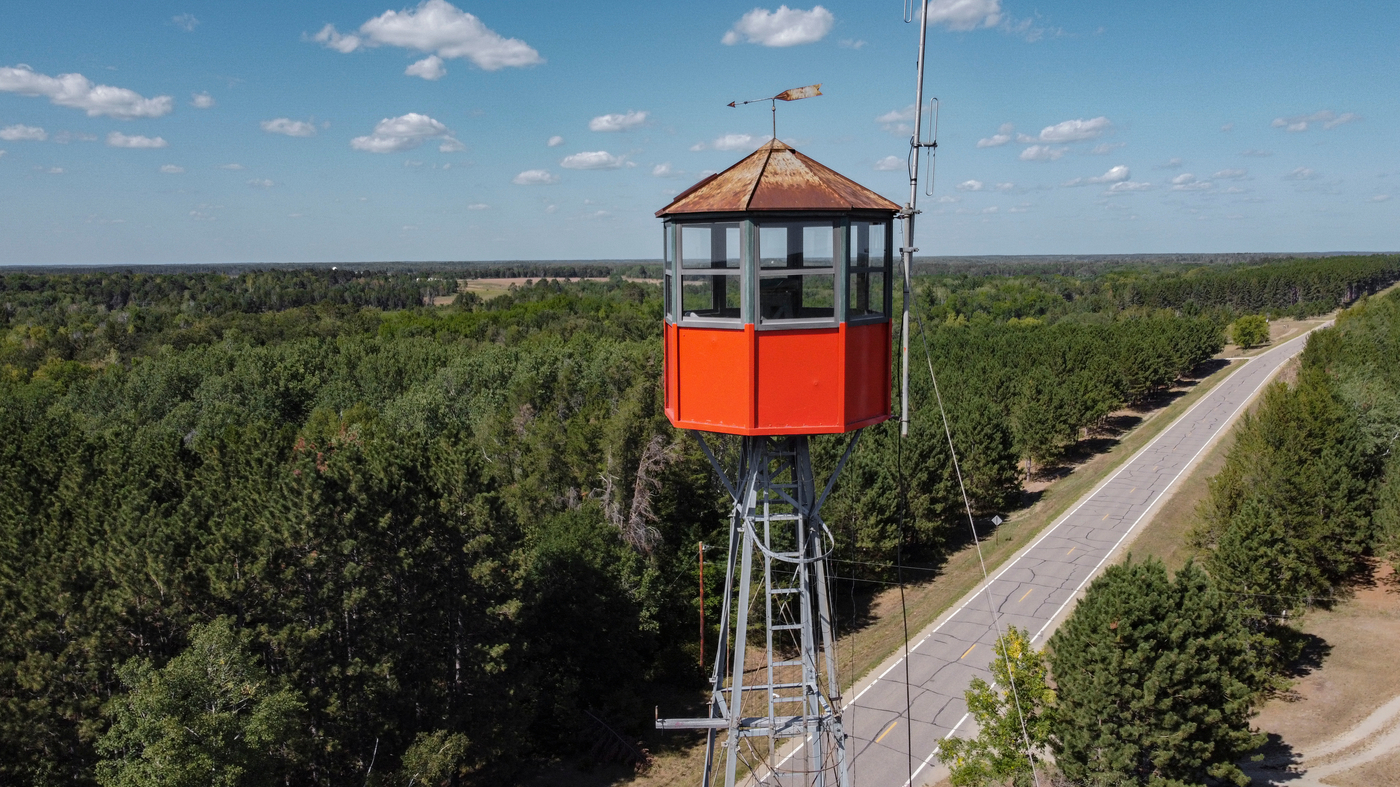 See how Minnesota fire towers help preserve a 5,000-year-old bog : The ...