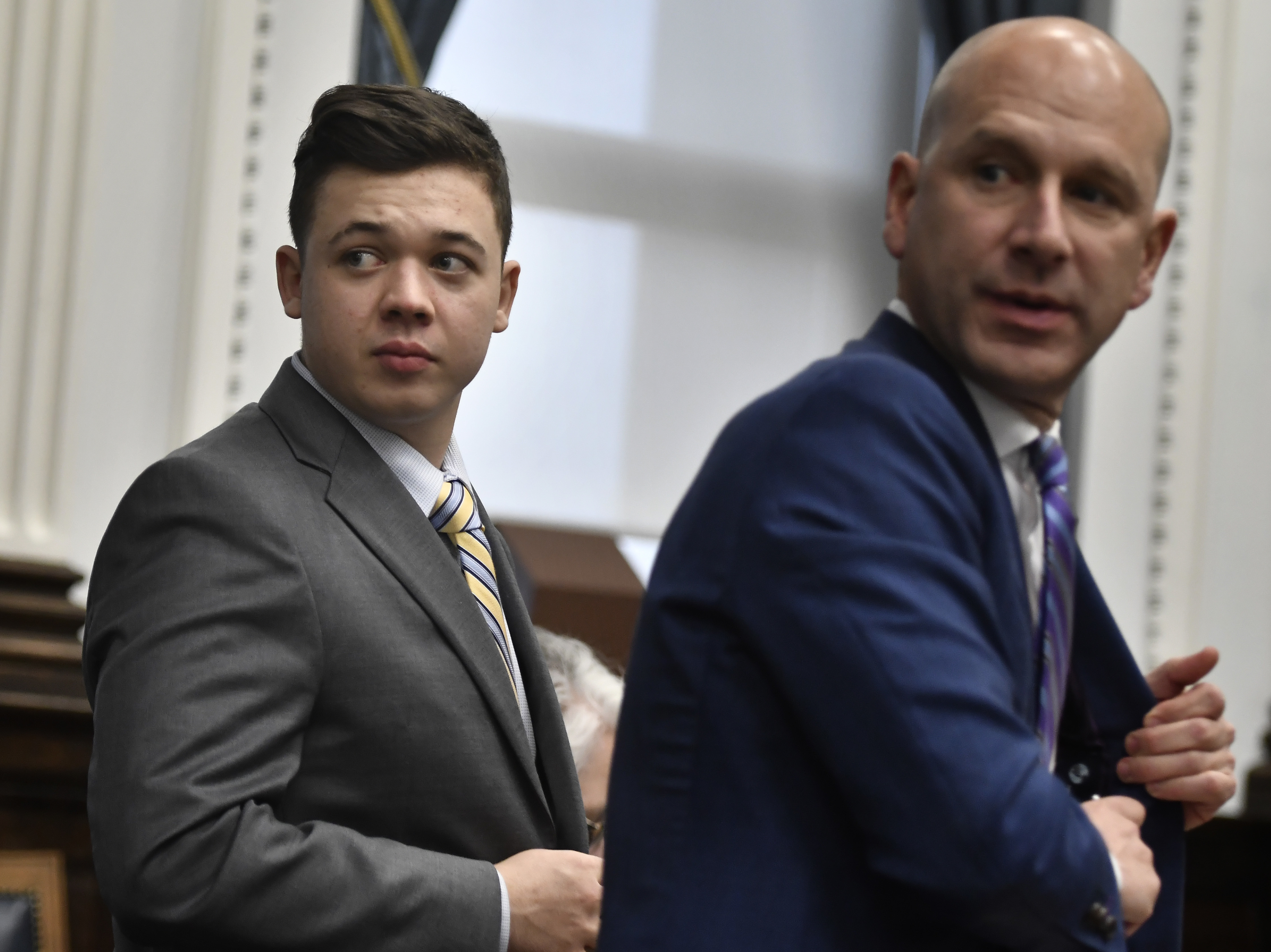 Day 2 of jury deliberation in the Rittenhouse trial ends again without ...