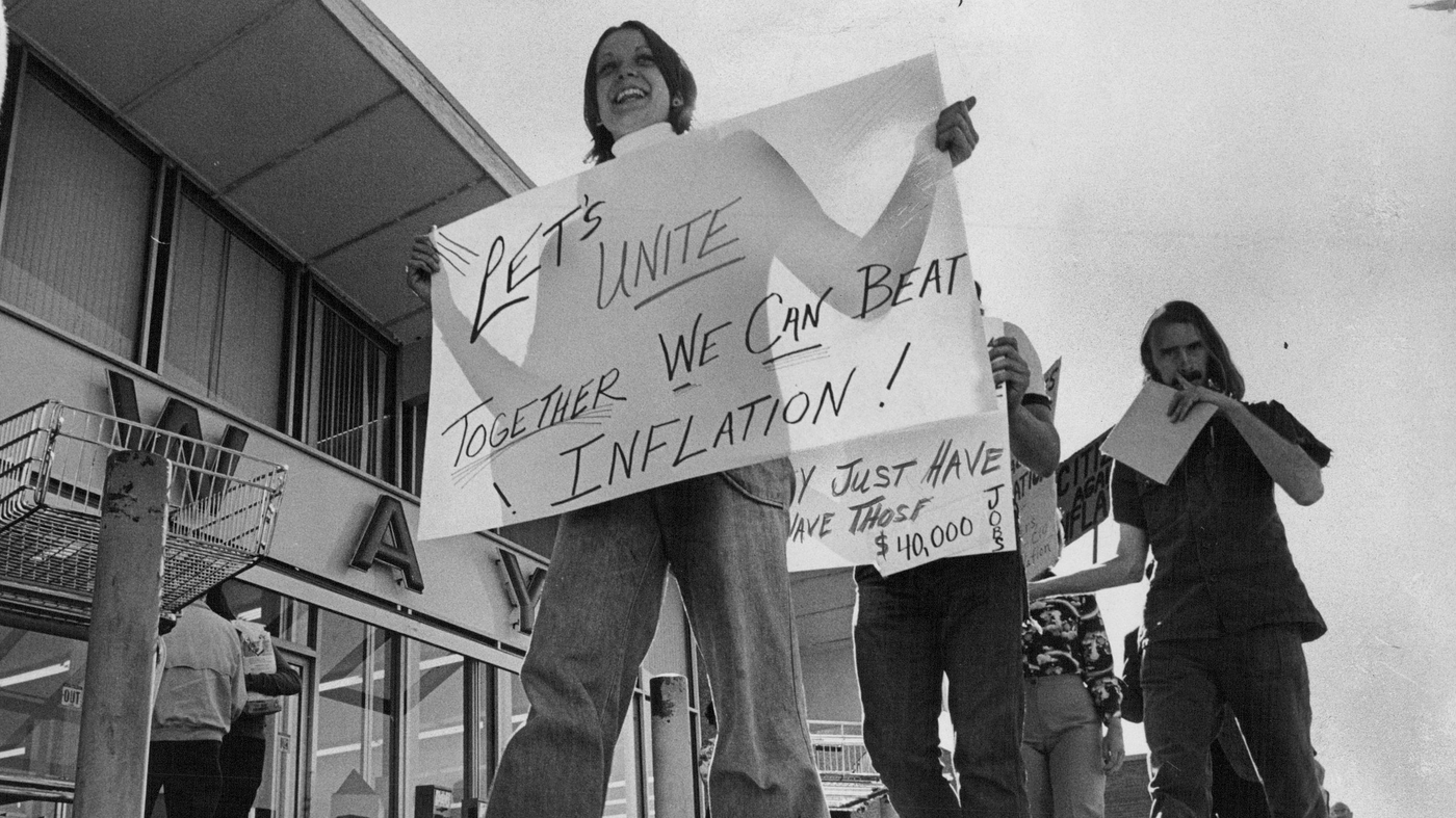 Inflation is high. Here's how it's hurt past presidents : NPR