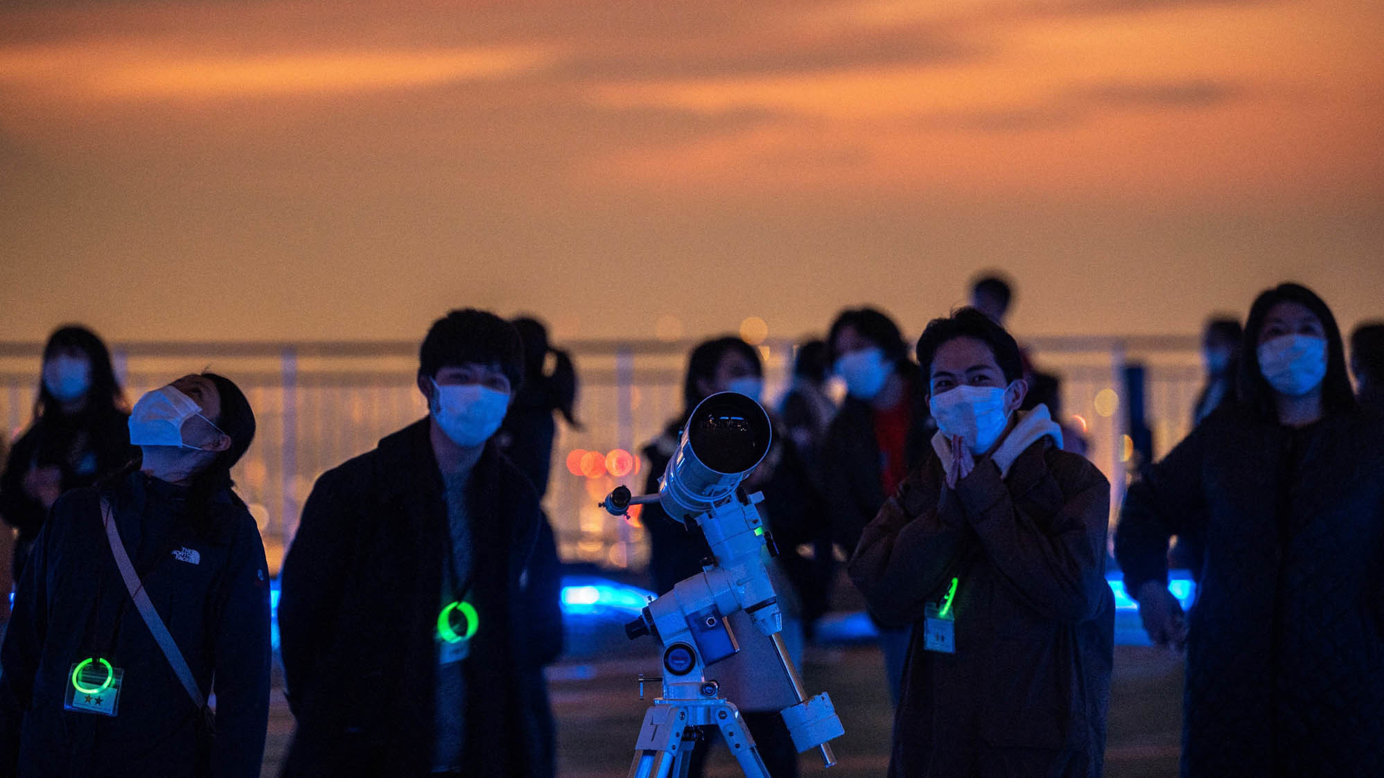 Photos from the historic lunar eclipse around the world : NPR