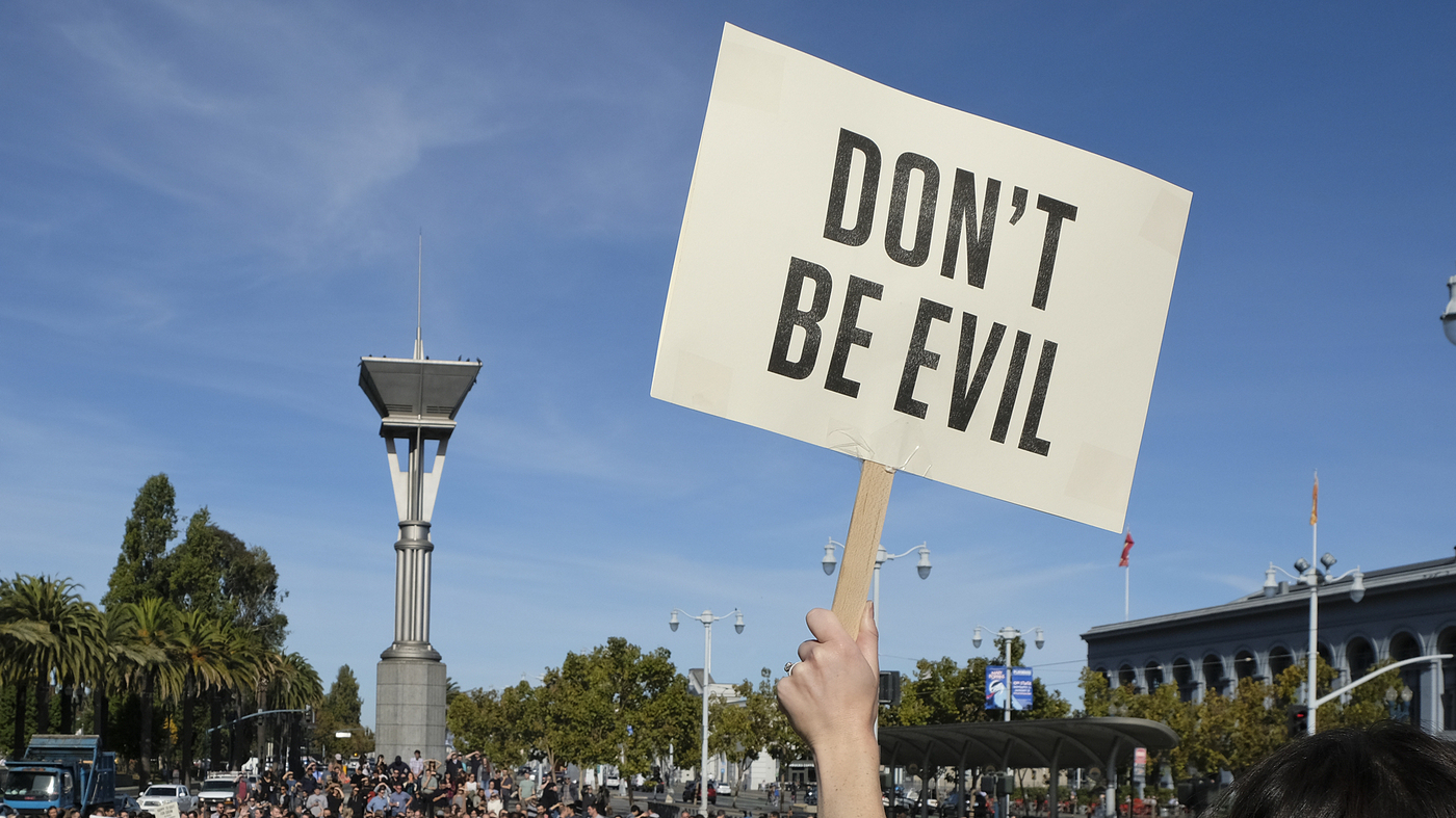 Ex-Google workers sue company, saying it betrayed 'Don't Be Evil' motto ...