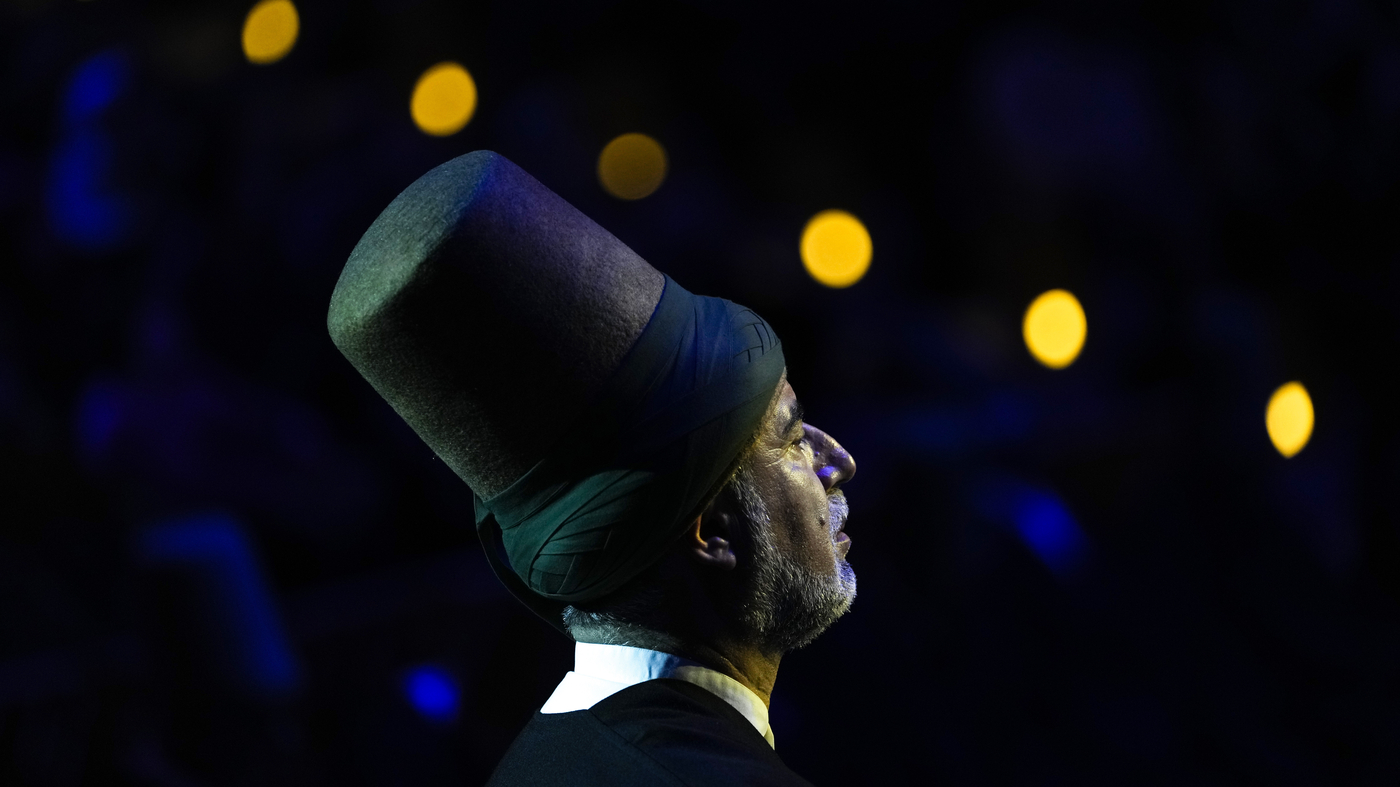 Photos: Whirling dervish ritual honors Rumi, the Sufi mystic poet : NPR