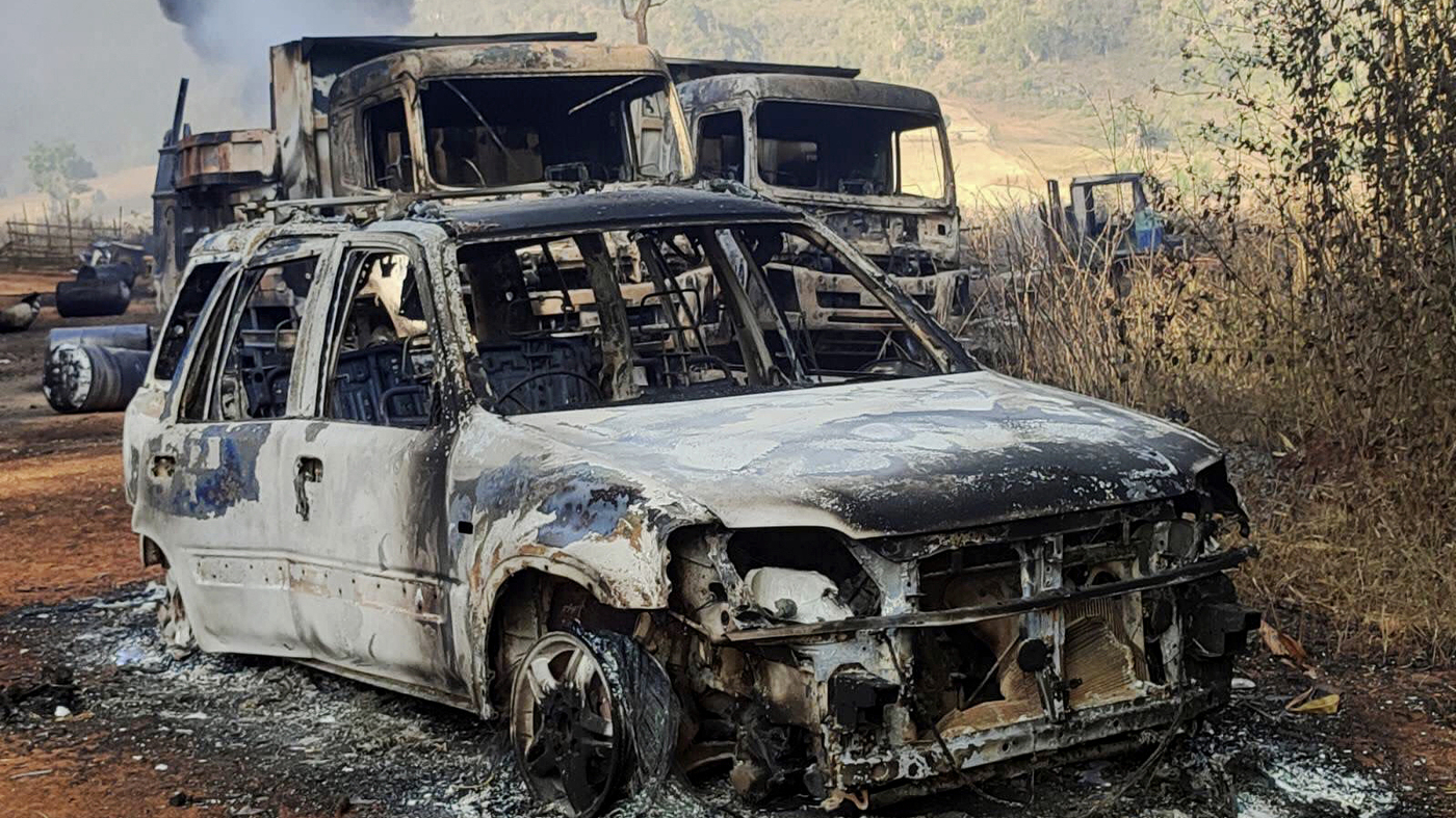 Save the Children says staff are missing in Myanmar after a massacre : NPR