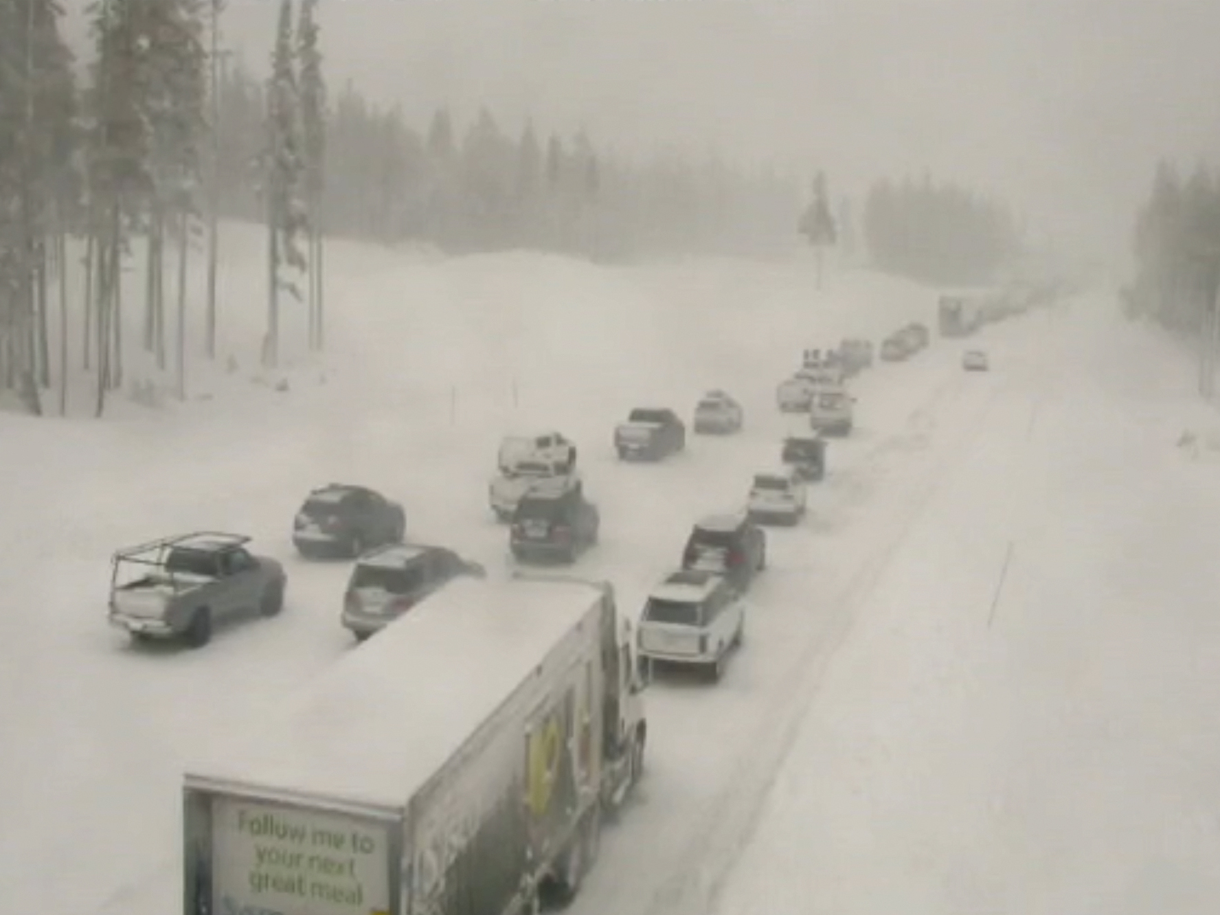 Winter weather makes travel nearly impossible in parts of California ...