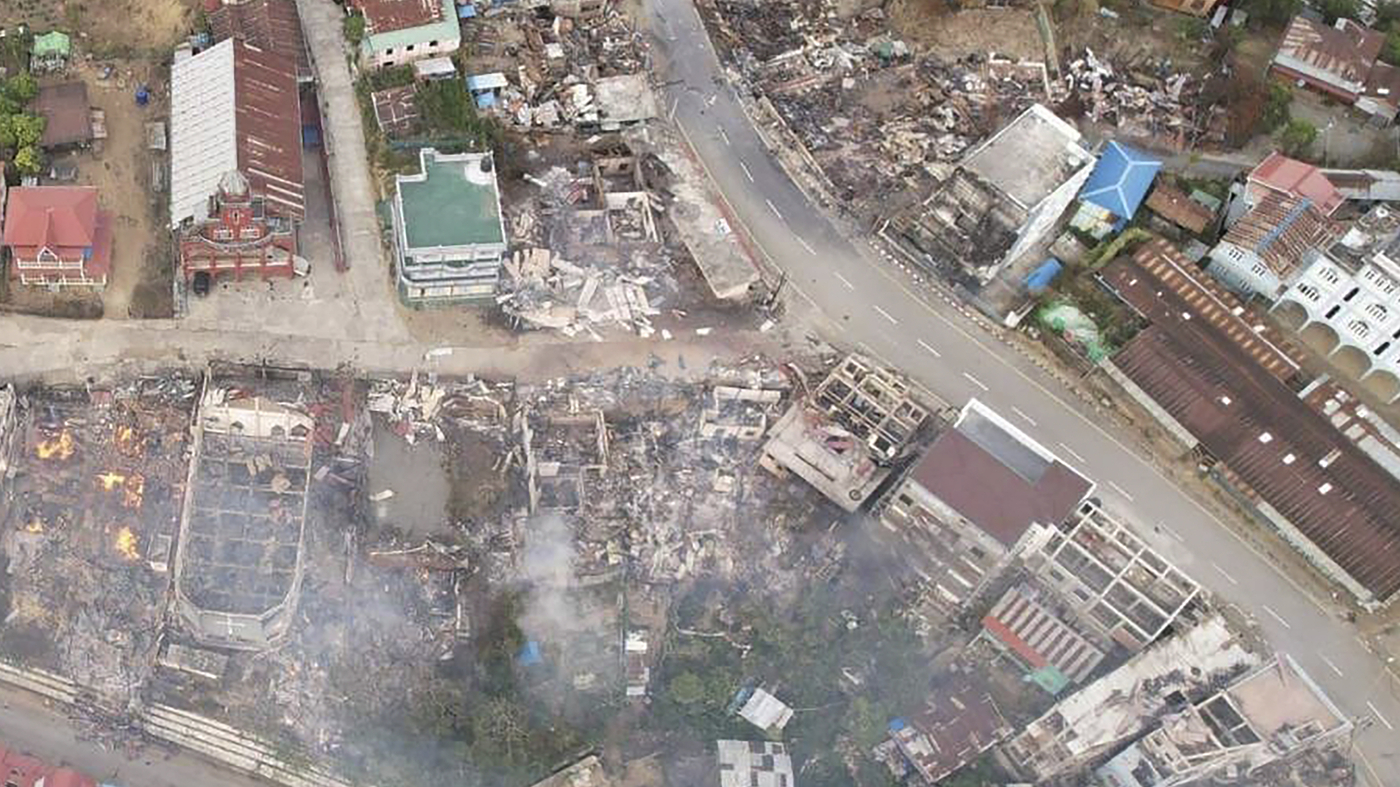 Myanmar Military Employs Massacres And Scorched Earth Tactics Against ...