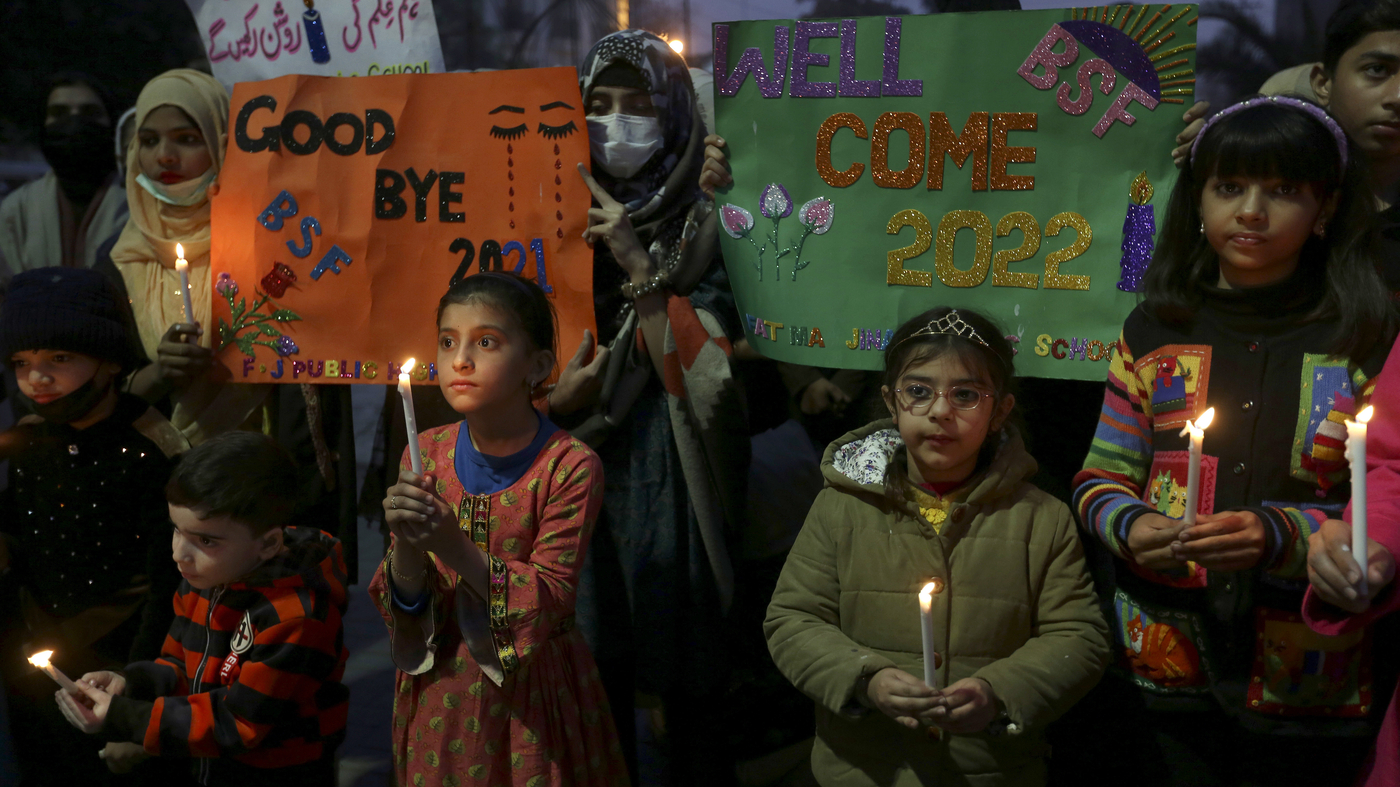 Happy New Year: Celebrations in images from around the world : NPR