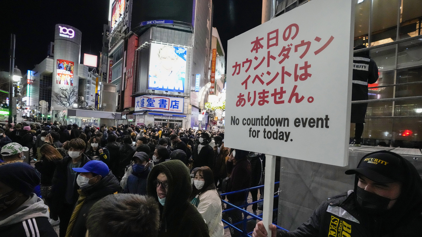 Happy New Year: Celebrations in images from around the world : NPR