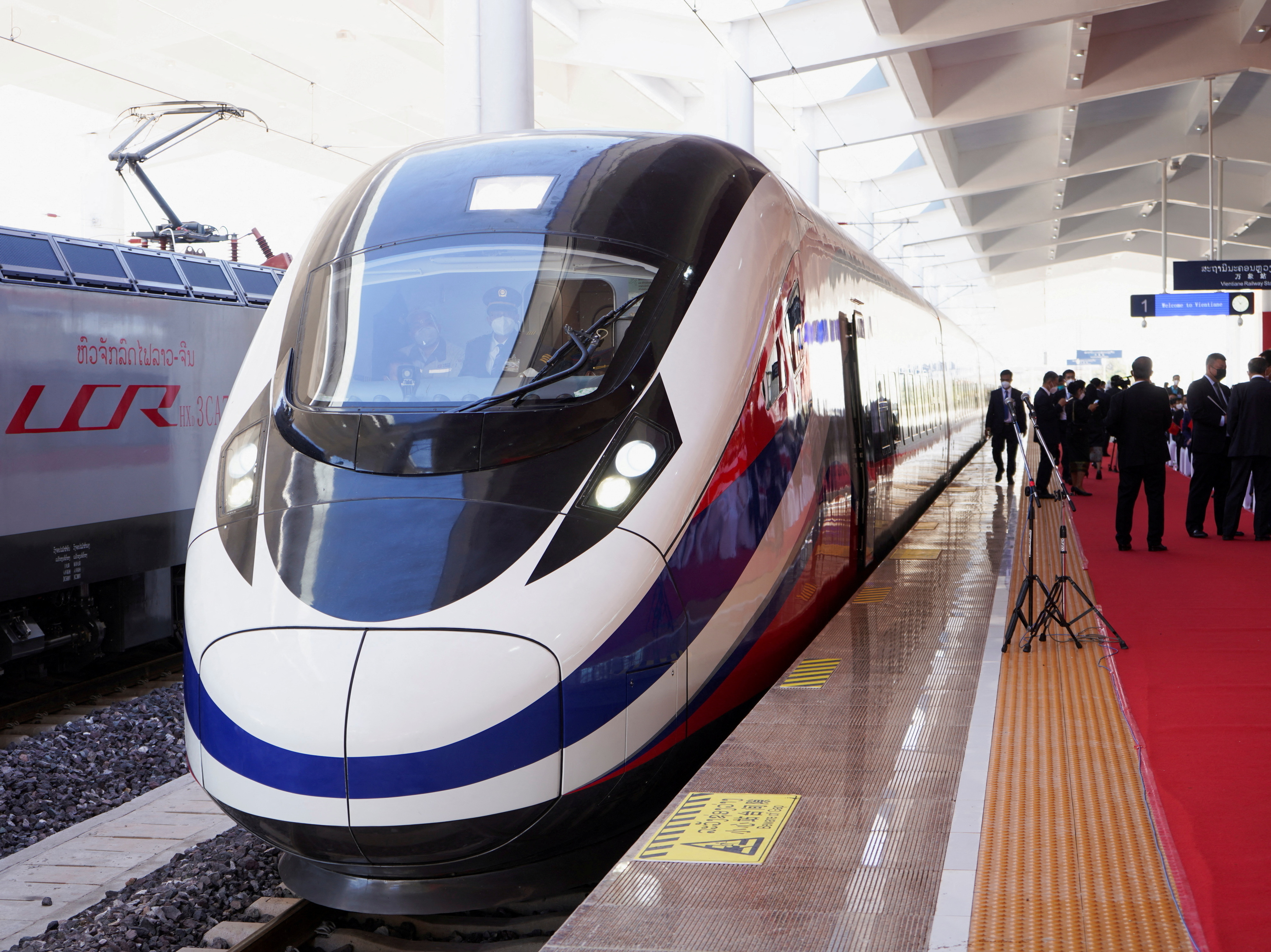 With U.S. focused on defense, China's trade and infrastructure sweep ...
