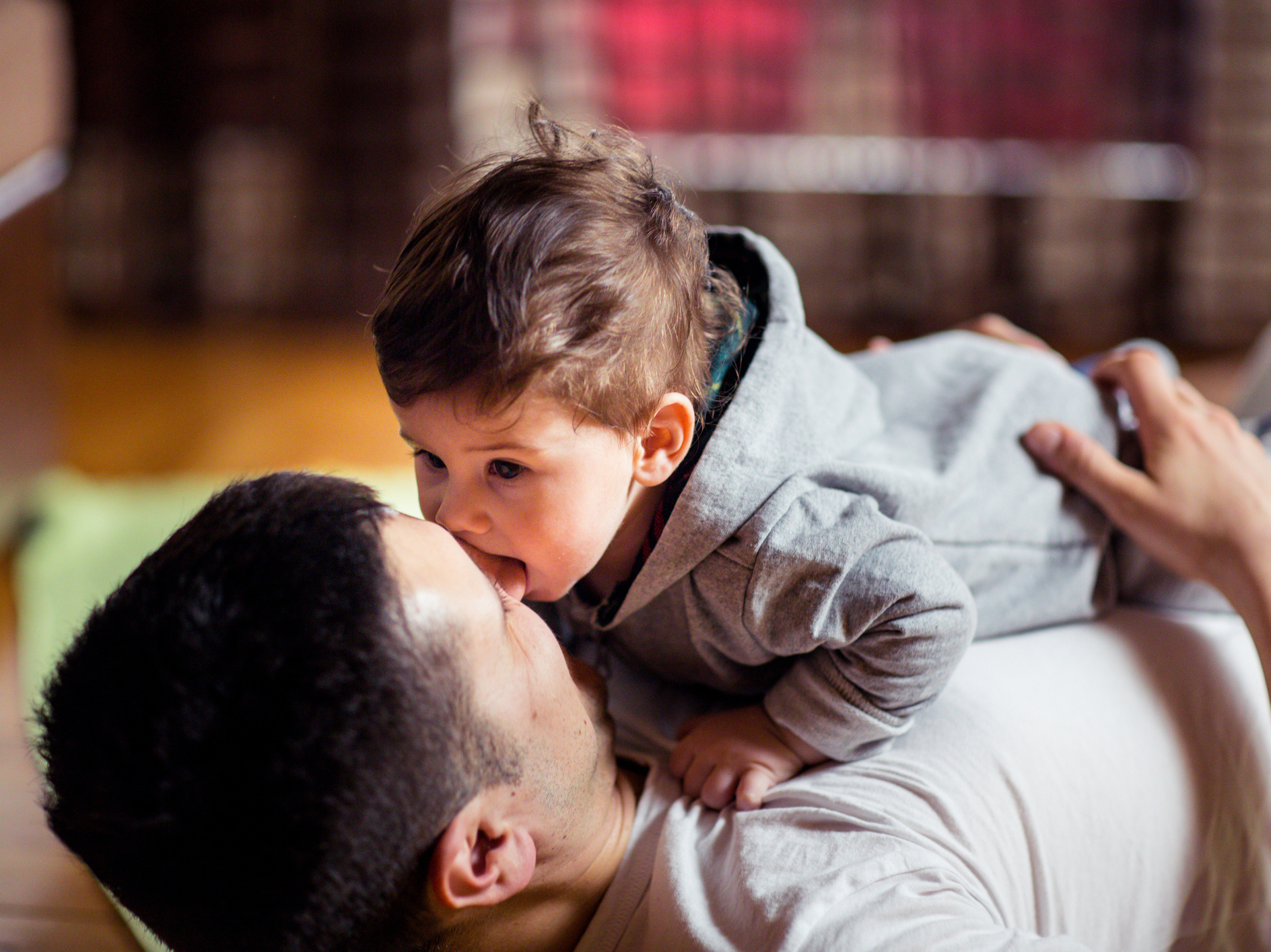 Even babies and toddlers know that swapping saliva is a sure sign of ...
