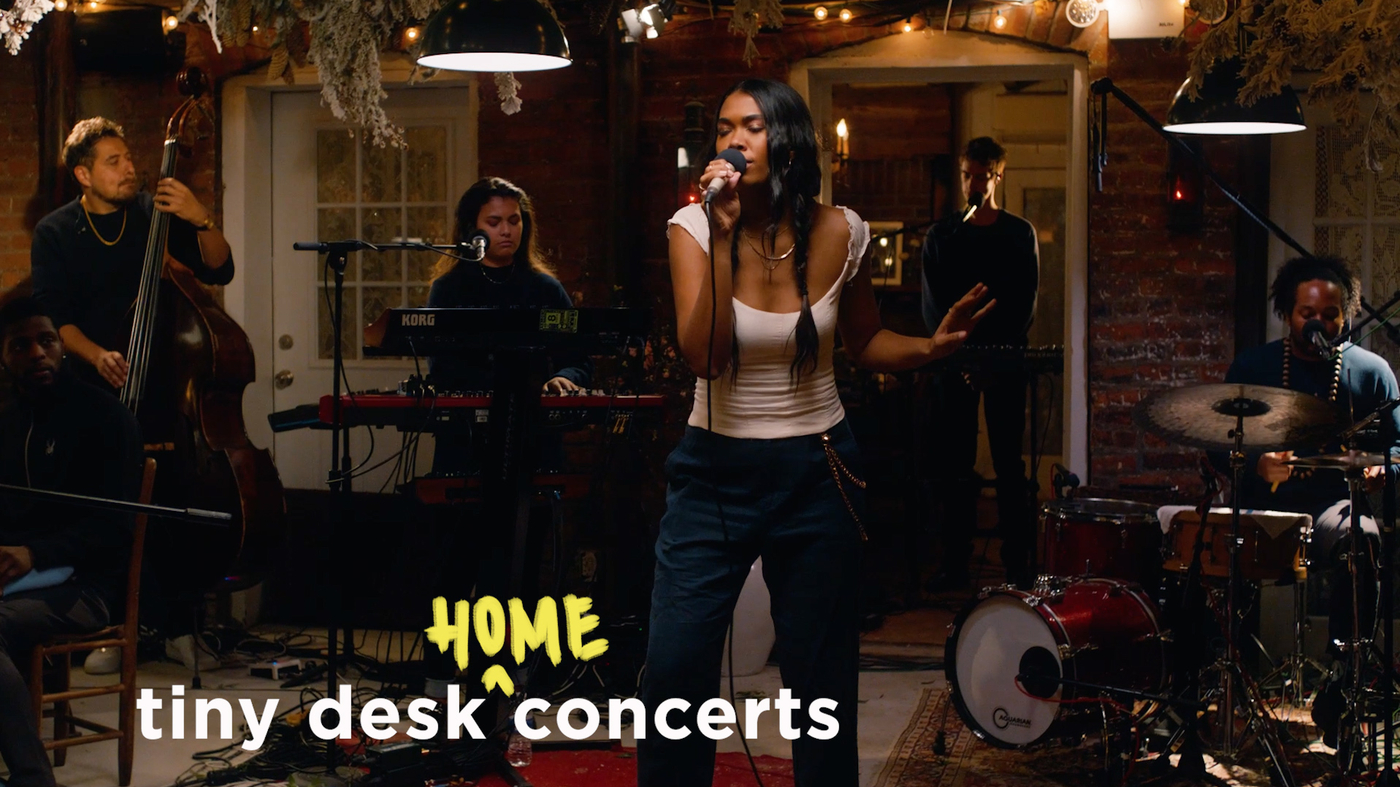 Amber Mark: Tiny Desk (Home) Concert : NPR