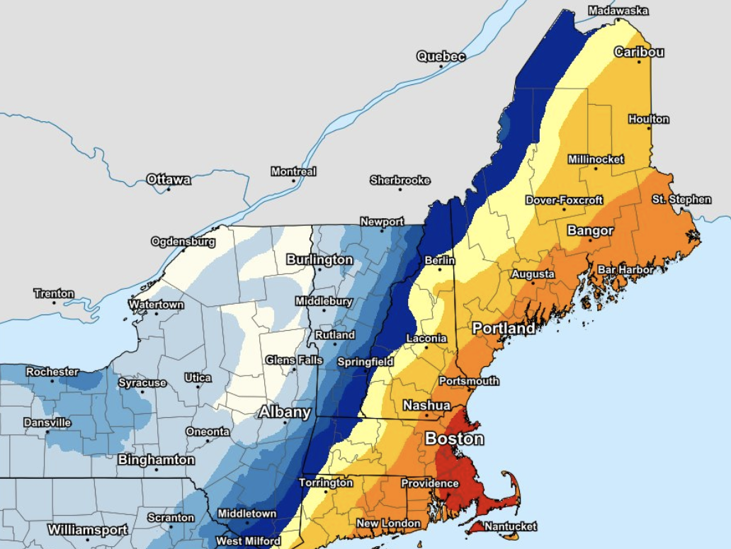 Blizzard warnings are issued as the Northeast faces a massive winter ...