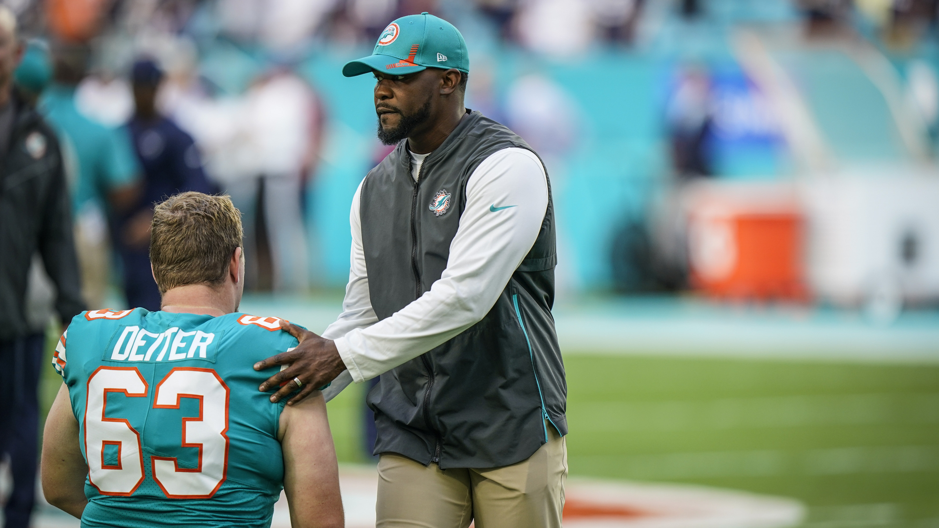 Brian Flores sues NFL and three teams for racial discrimination : NPR