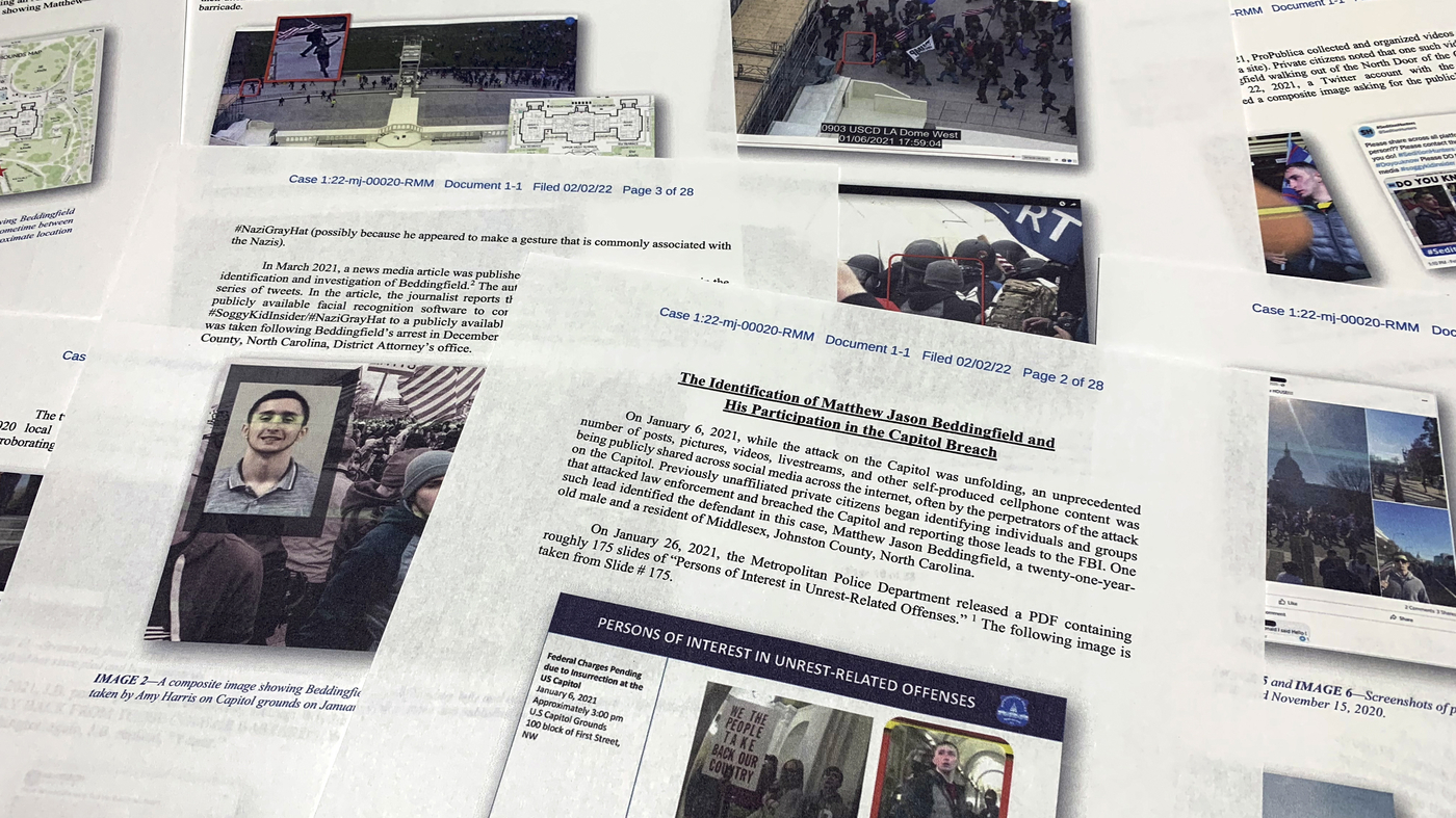 Capitol riot suspects' arrests came from information gathered by online ...