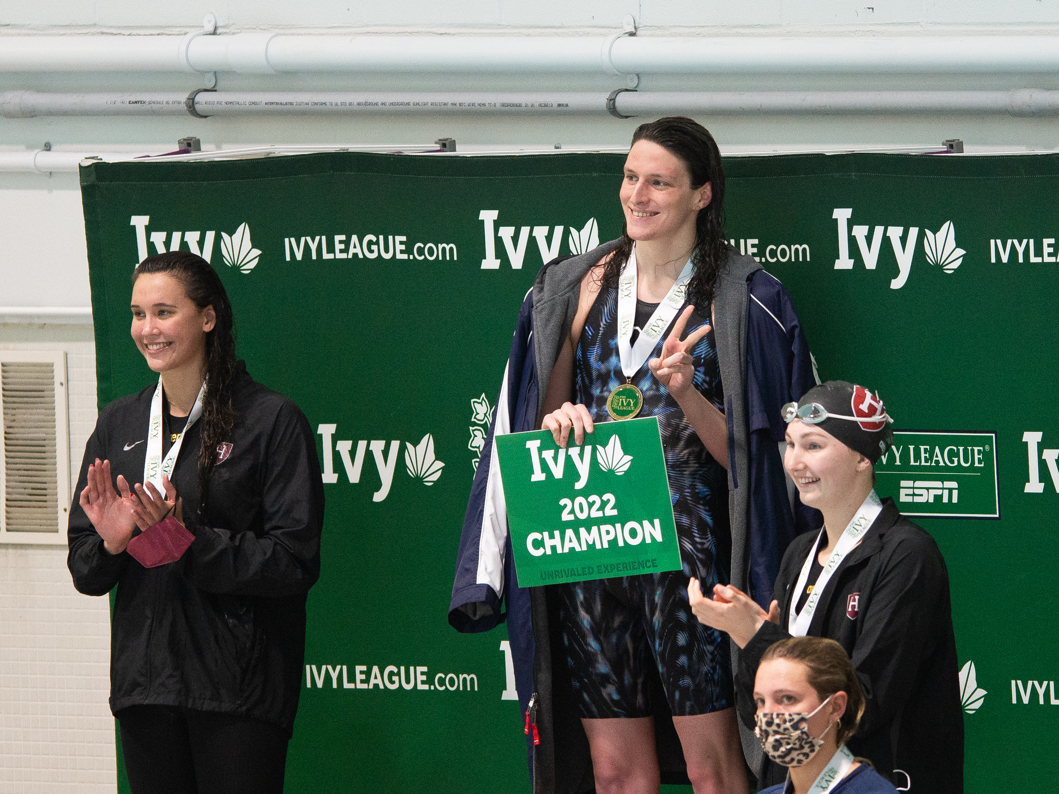 Penn swimmer Lia Thomas had a record-breaking week at the Ivy League ...
