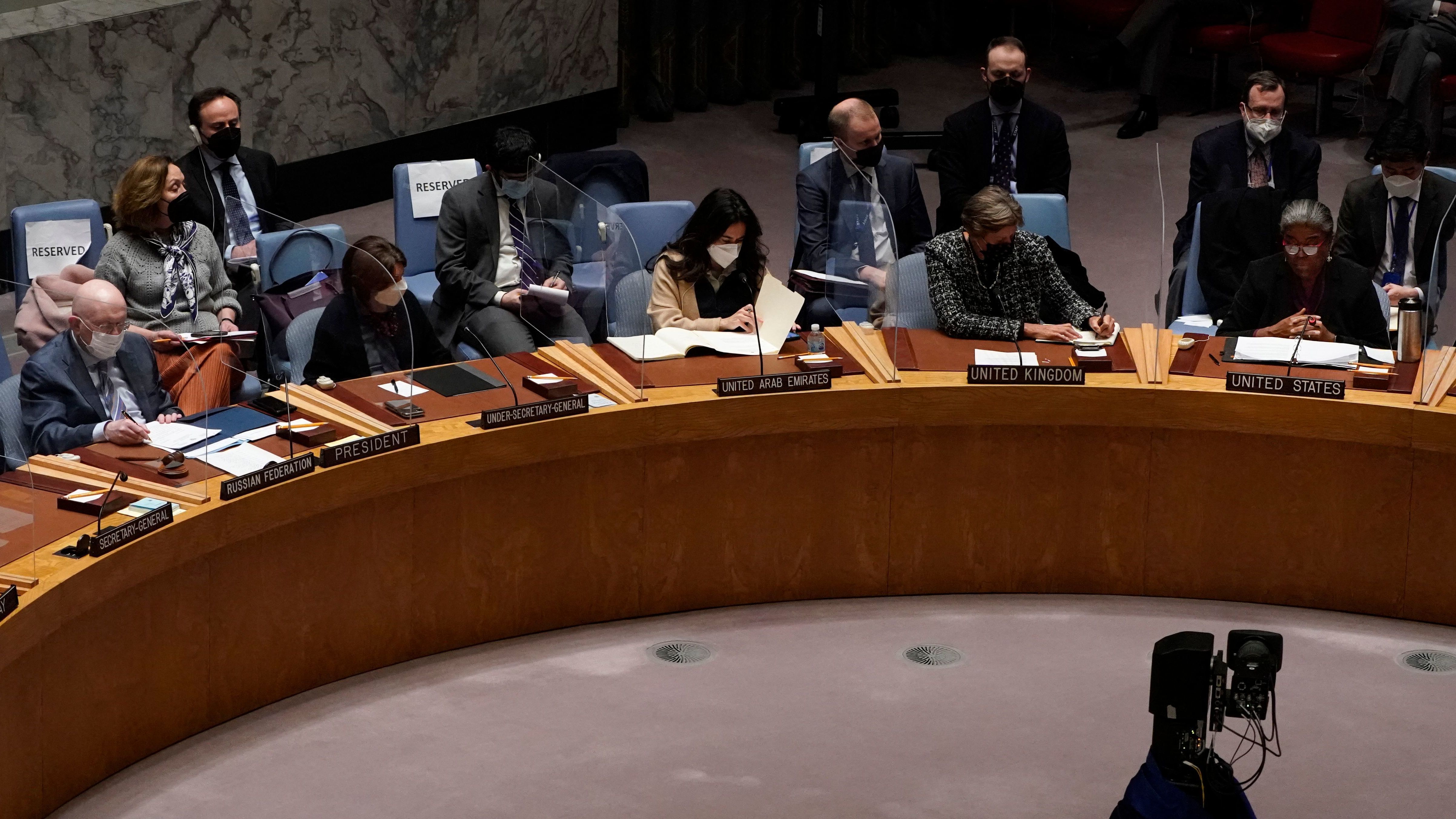 U.N. rebukes Russia after Putin orders troops to Ukraine : NPR