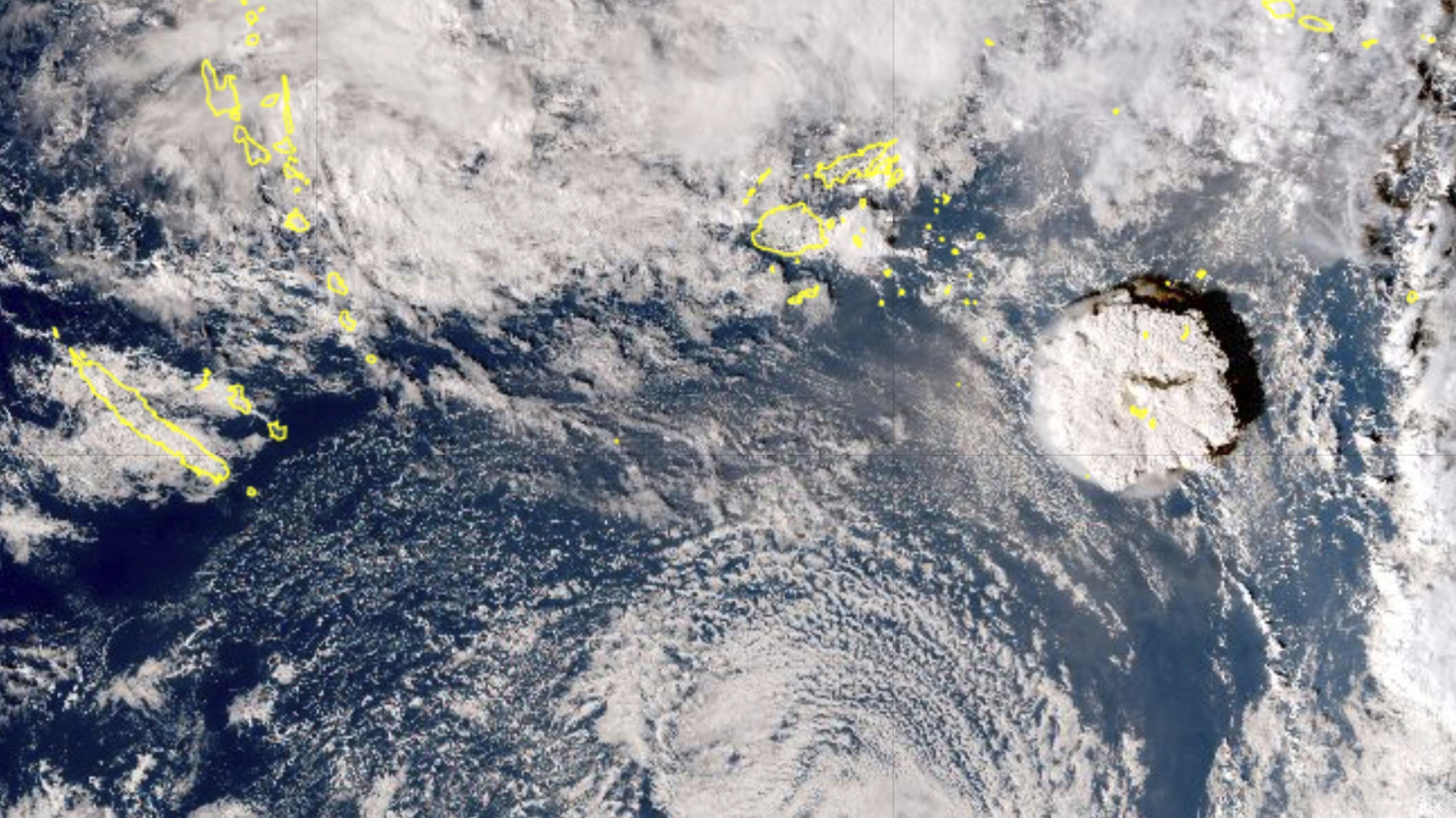 What Led To The Massive Volcanic Eruption In Tonga : Short Wave : NPR