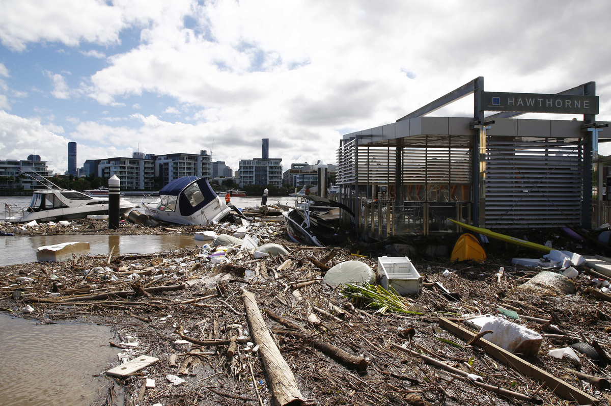 Photos of Australian floodwaters as they move toward Sydney, Australia ...