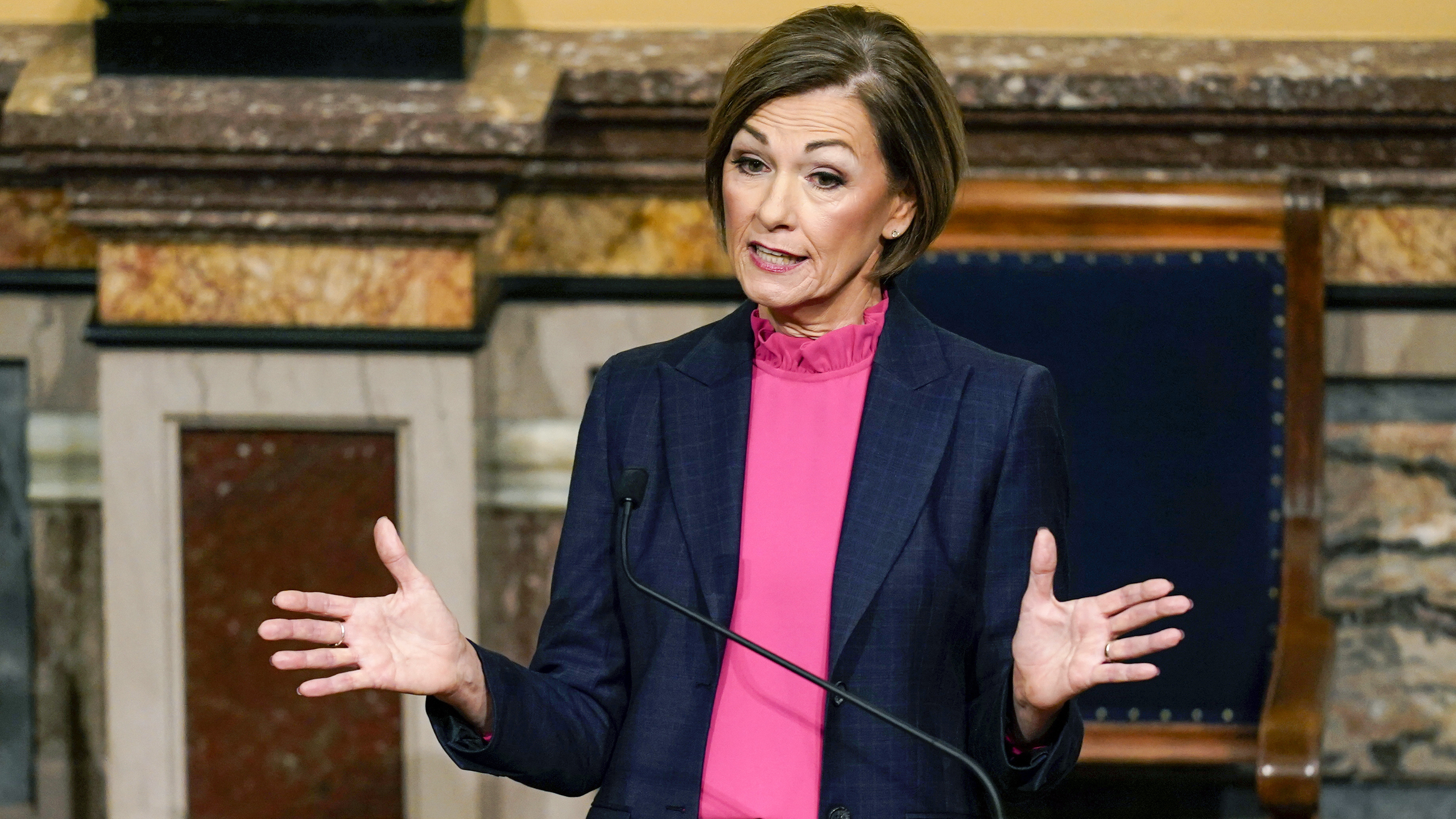 Read: Republican response to the State of the Union from Iowa Gov. Kim ...