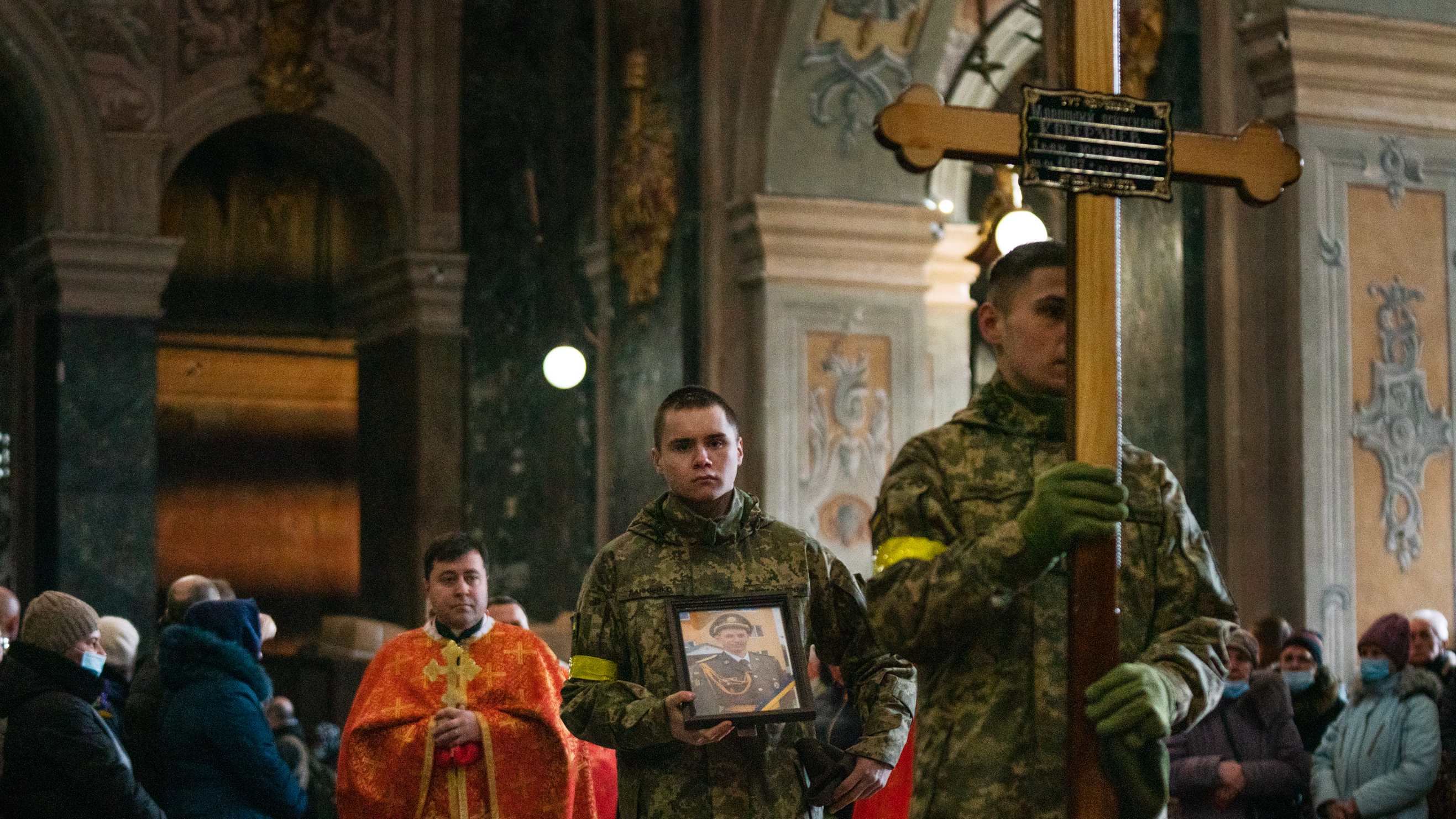 Photos of Ukraine soldiers' funerals in Lviv amid Russia's ongoing ...