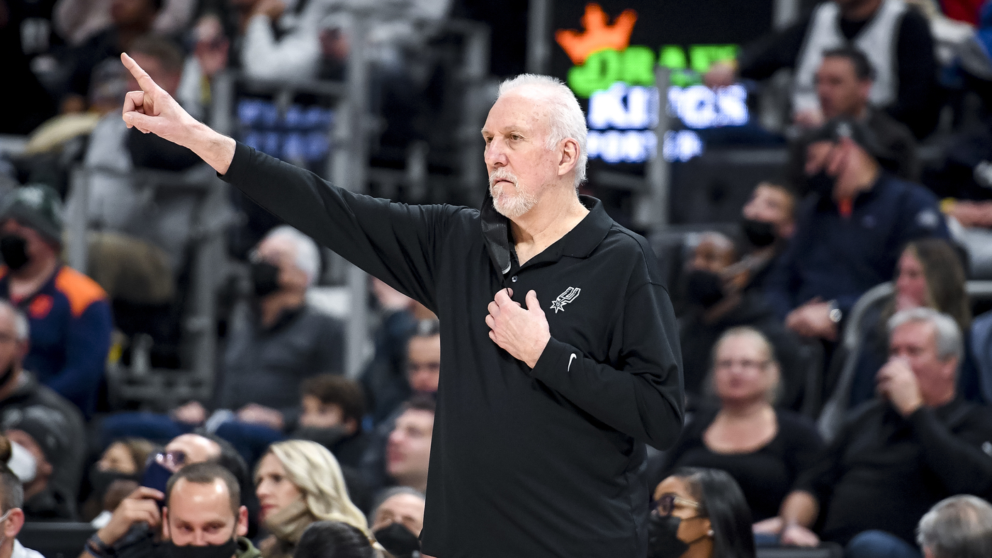 Coach Gregg Popovich sets NBA's all-time wins record : NPR
