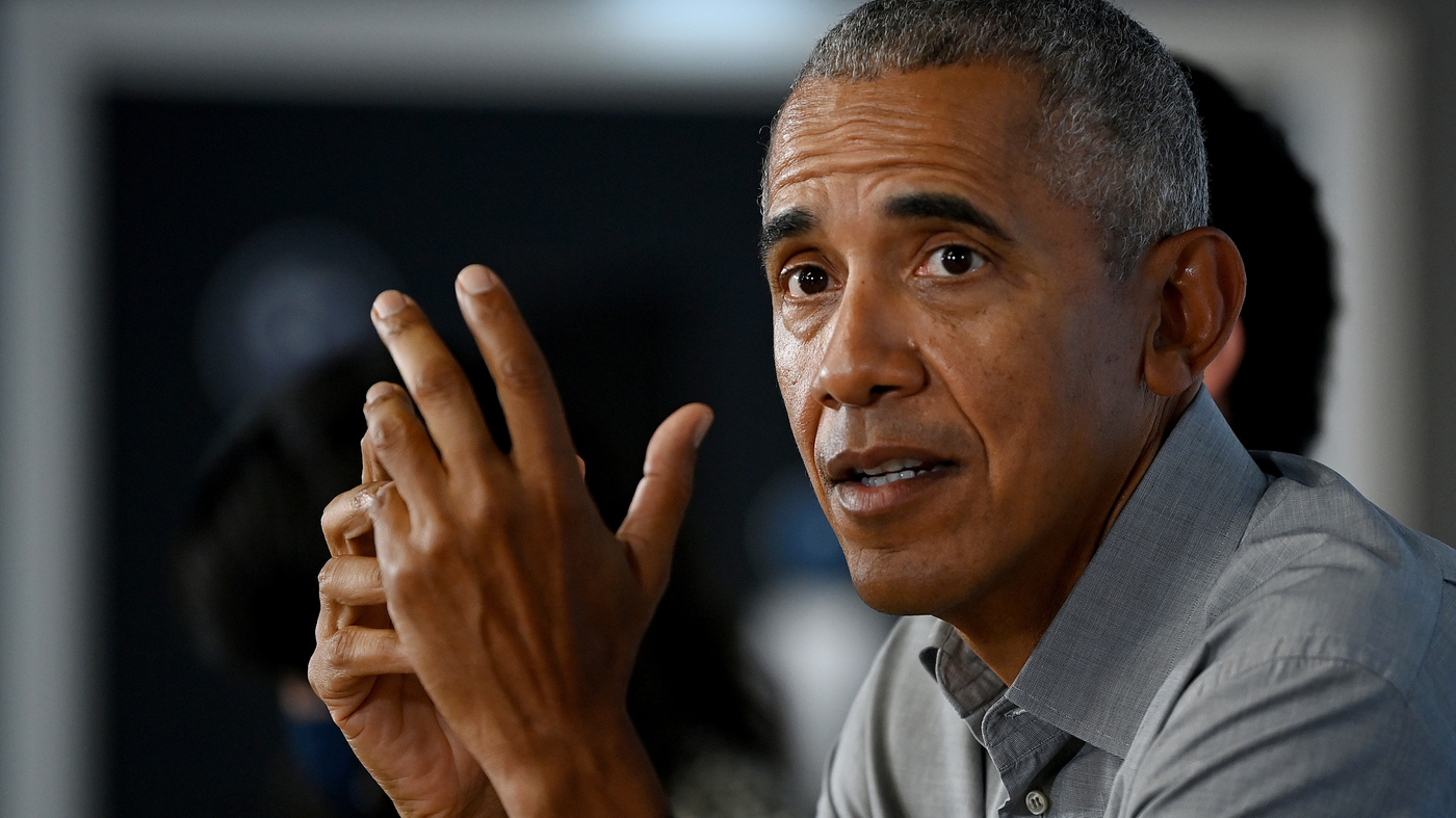 Obama has tested positive for COVID : NPR