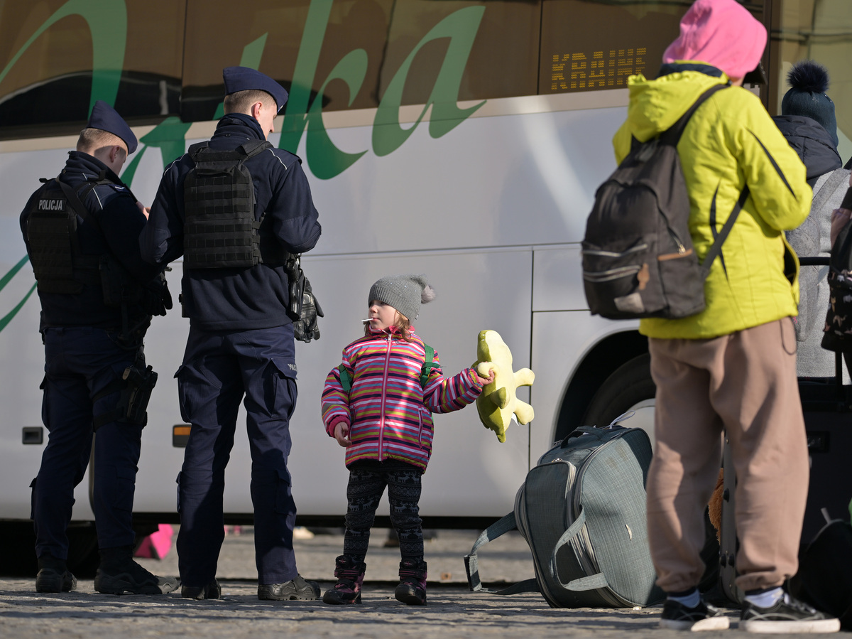 War displaces more than half of Ukraine's children : NPR