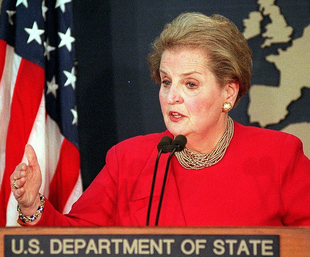How Madeleine Albright made women's issues central to foreign policy : NPR