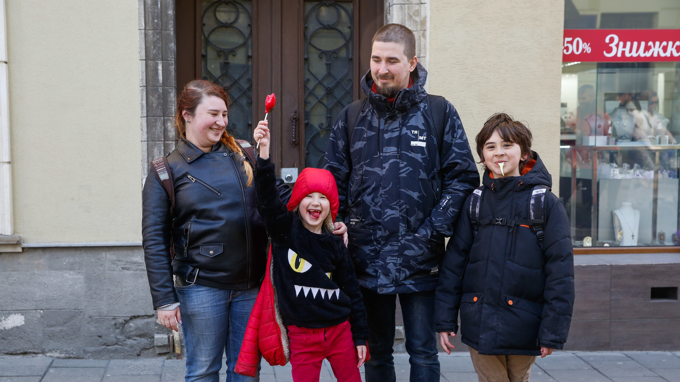 After escaping their besieged city, one Ukrainian family tries to plan ...