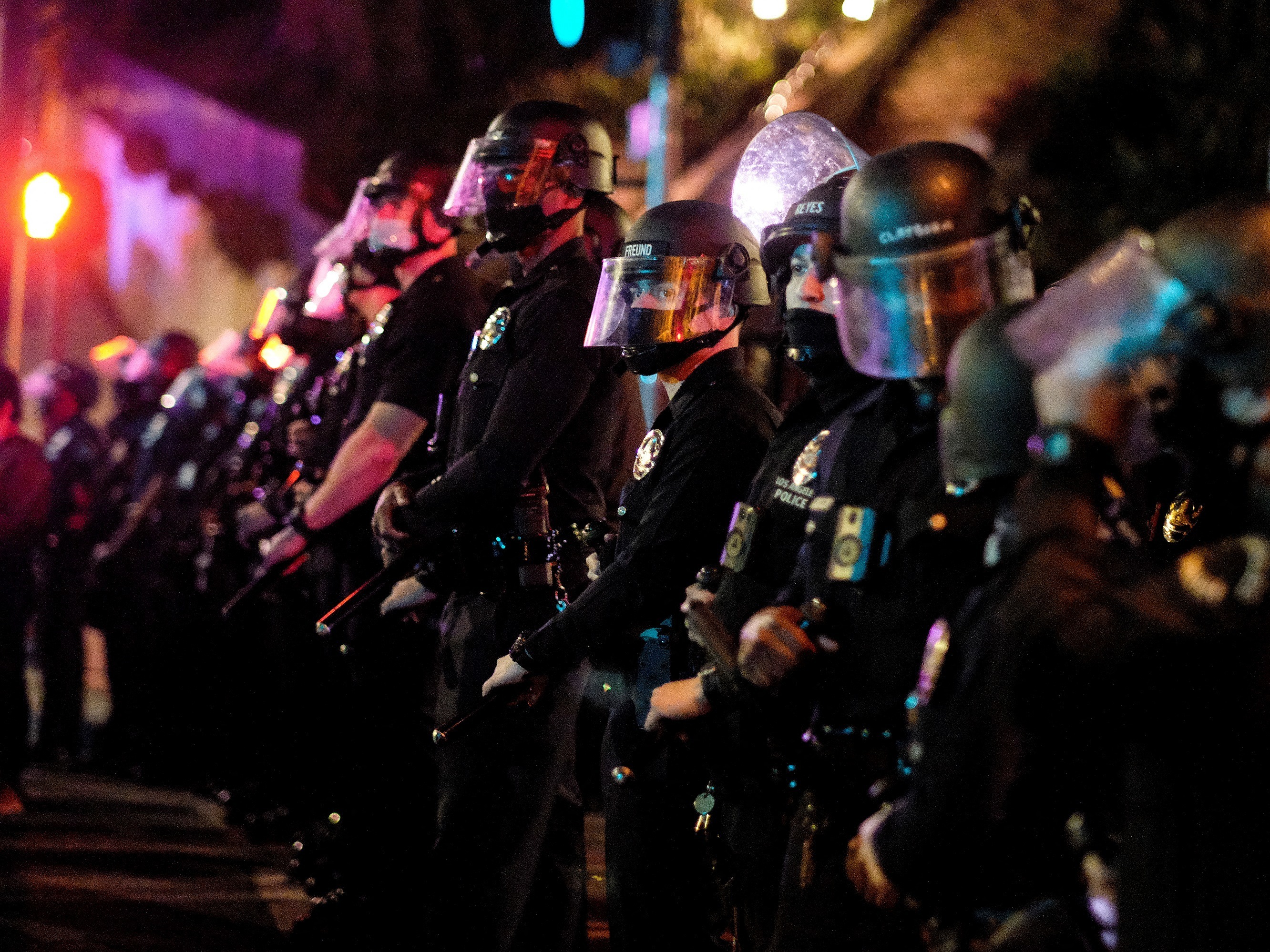 From kid gloves to rubber bullets: How the LAPD's ties to news media ...
