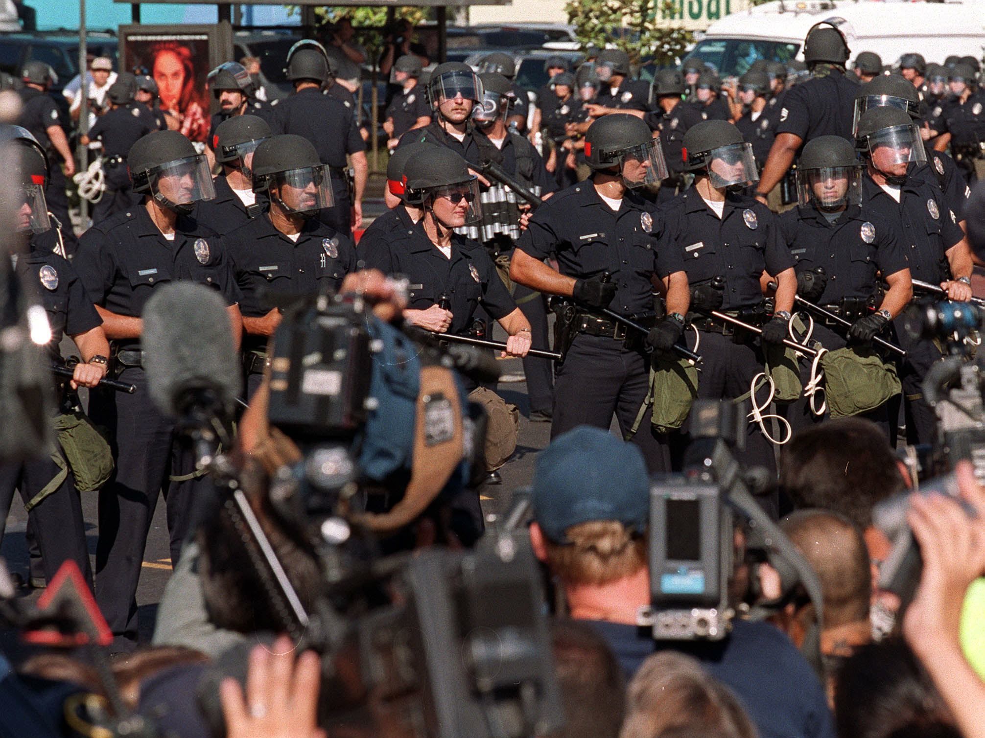 From kid gloves to rubber bullets: How the LAPD's ties to news media ...