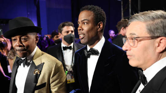 The LAPD was ready to arrest Will Smith after Chris Rock slap : NPR
