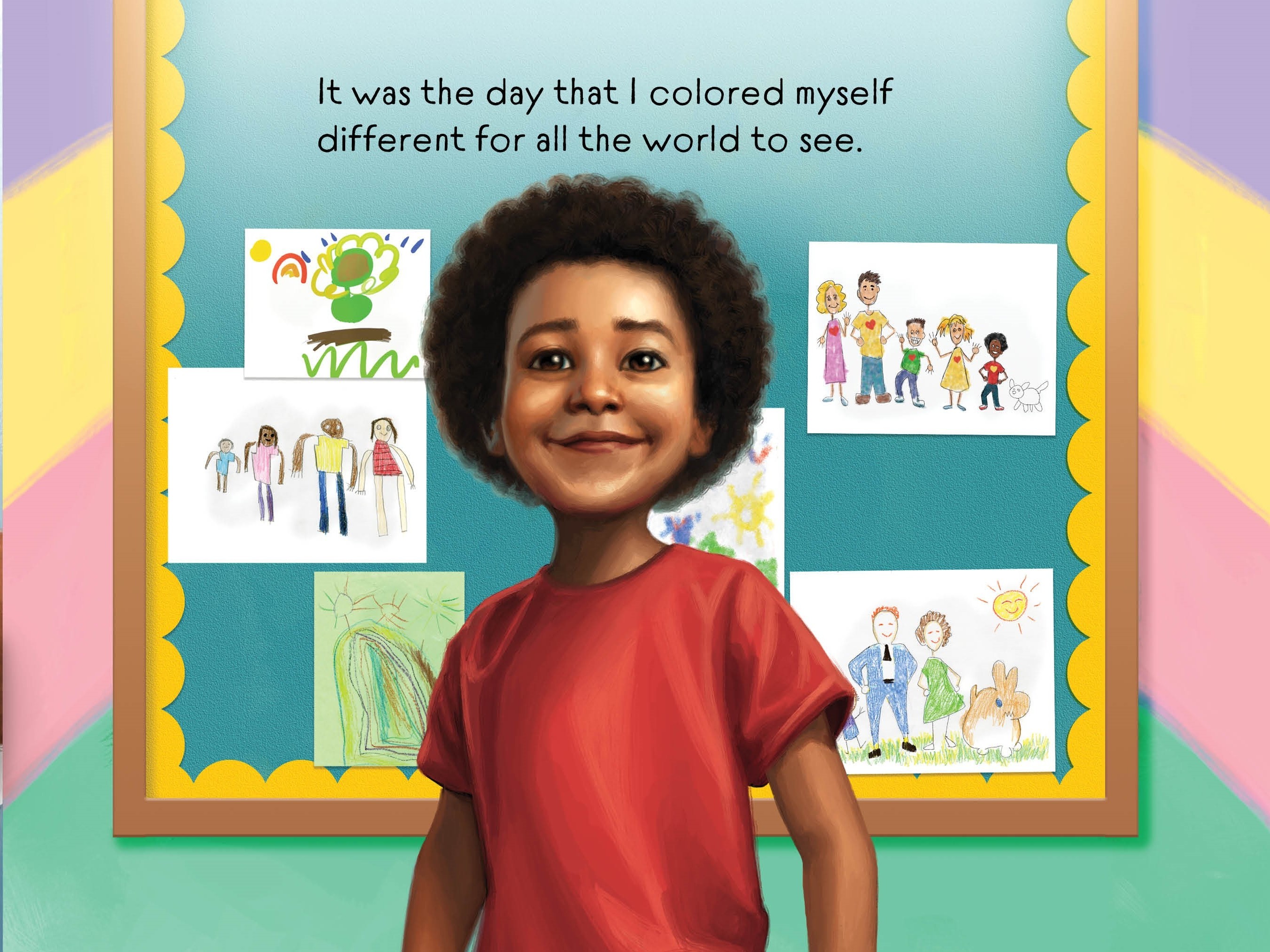 Colin Kaepernick says 'I Color Myself Different' in his first children ...