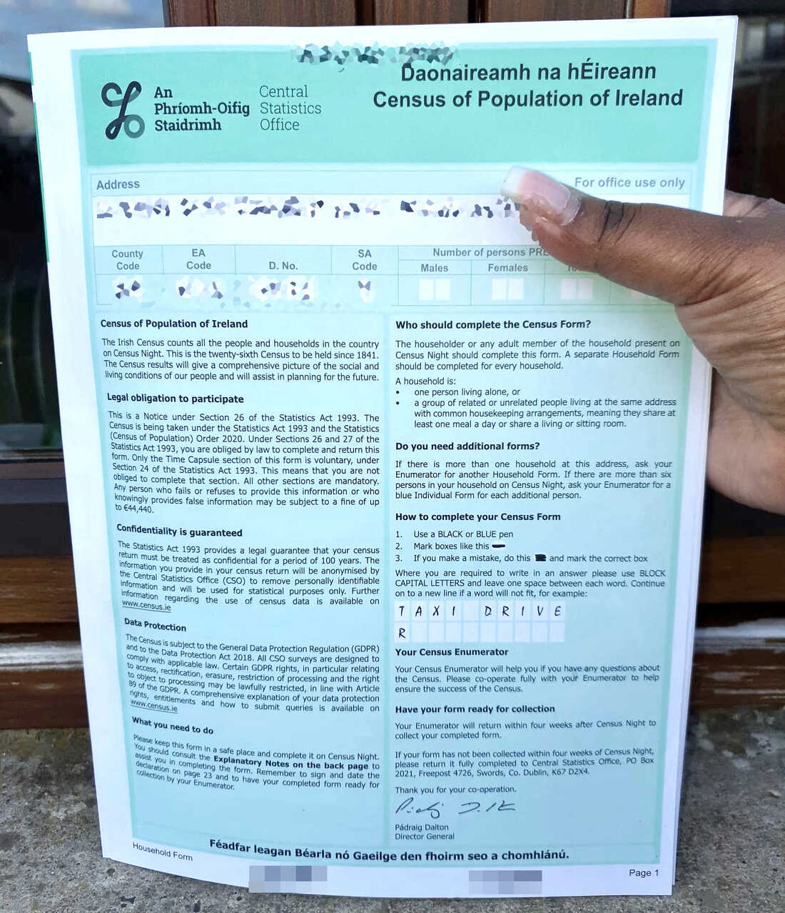 Ireland adds a time capsule to its 2022 census : NPR