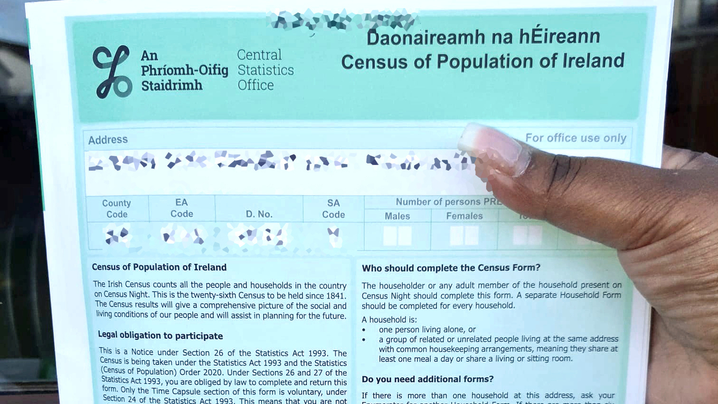 Ireland adds a time capsule to its 2022 census : NPR