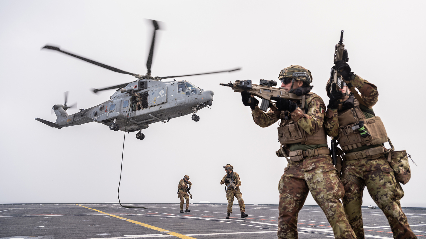 A NATO war simulation in Arctic Norway felt very different this year : NPR