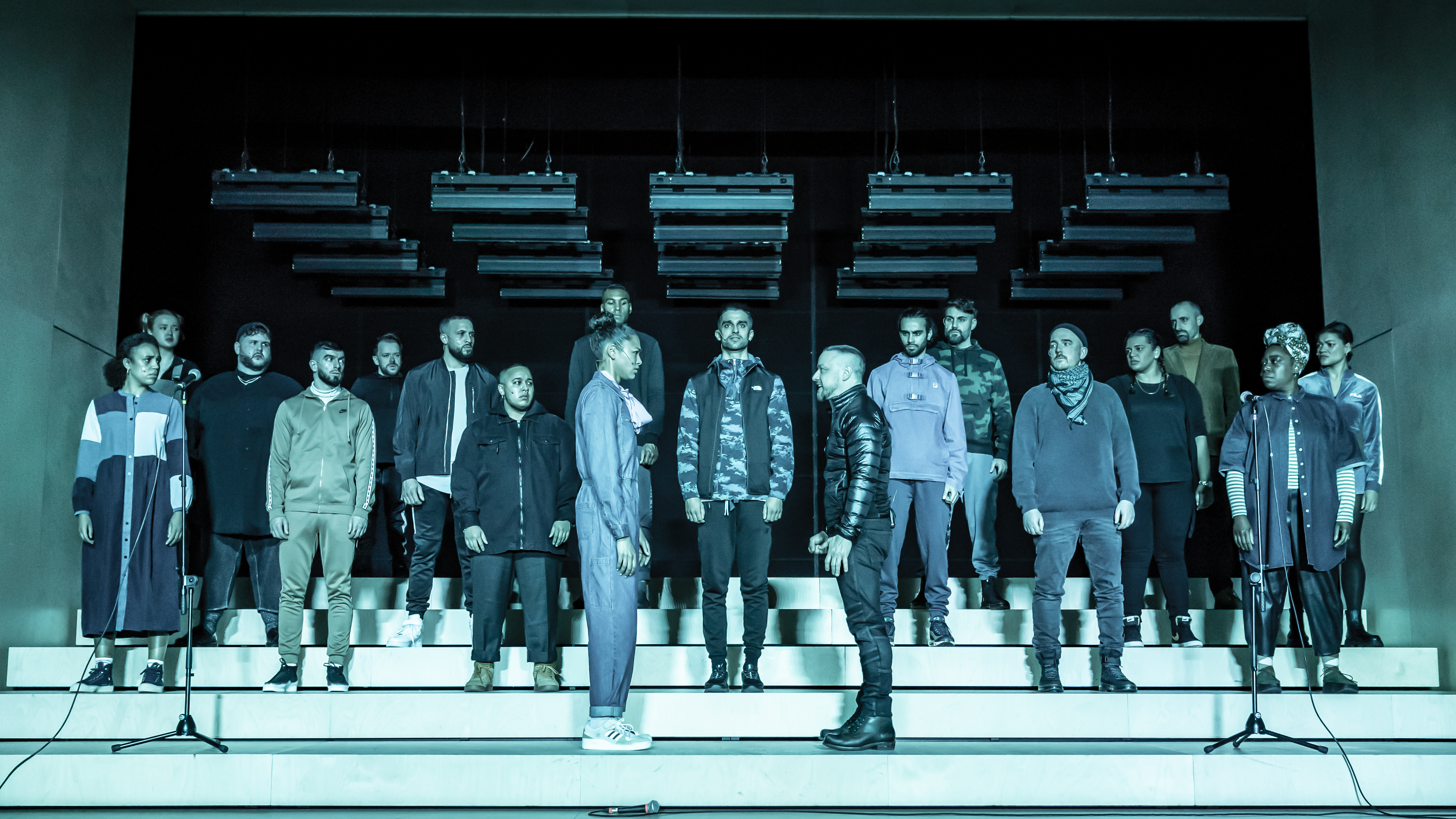 James McAvoy stars as Cyrano in the London production, now in Brooklyn ...