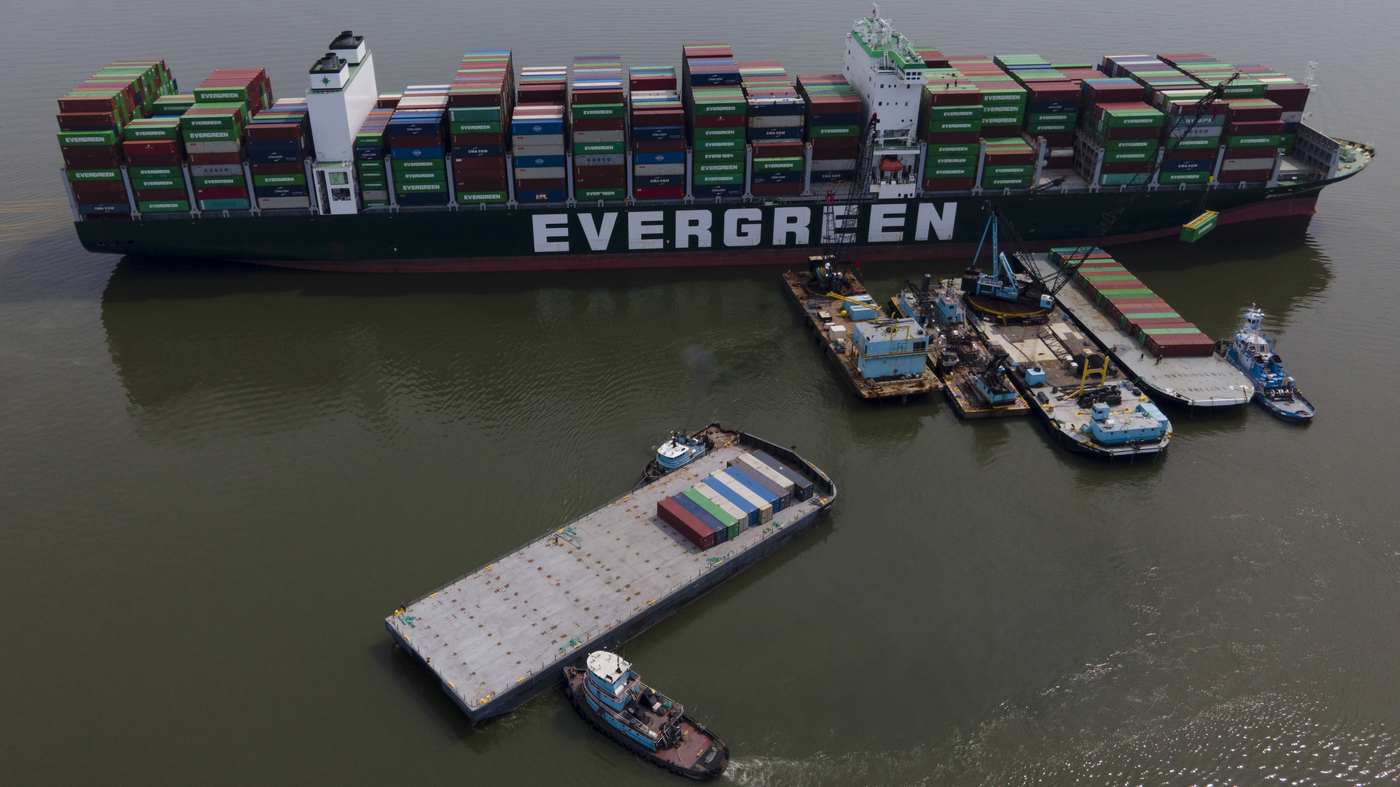 The Ever Forward is finally free from the Chesapeake Bay — one month ...