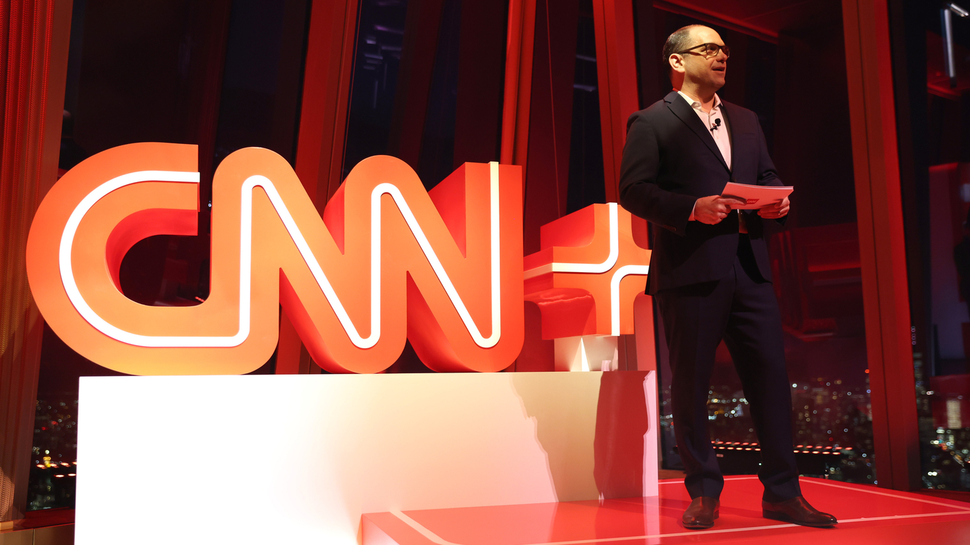 Streaming service CNN+ will shut down this month : NPR