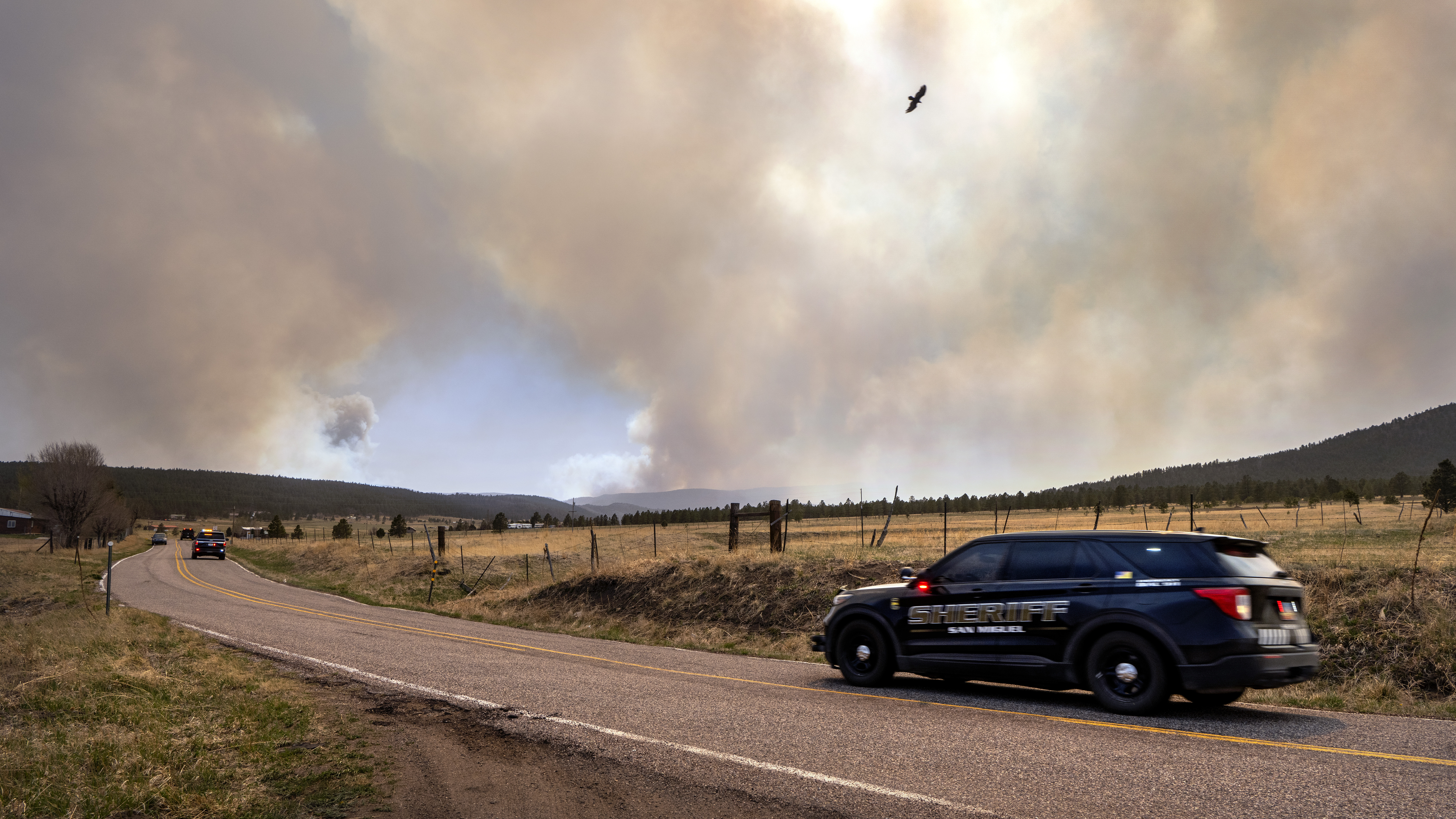 Destructive wildfires in New Mexico trigger emergency declaration : NPR