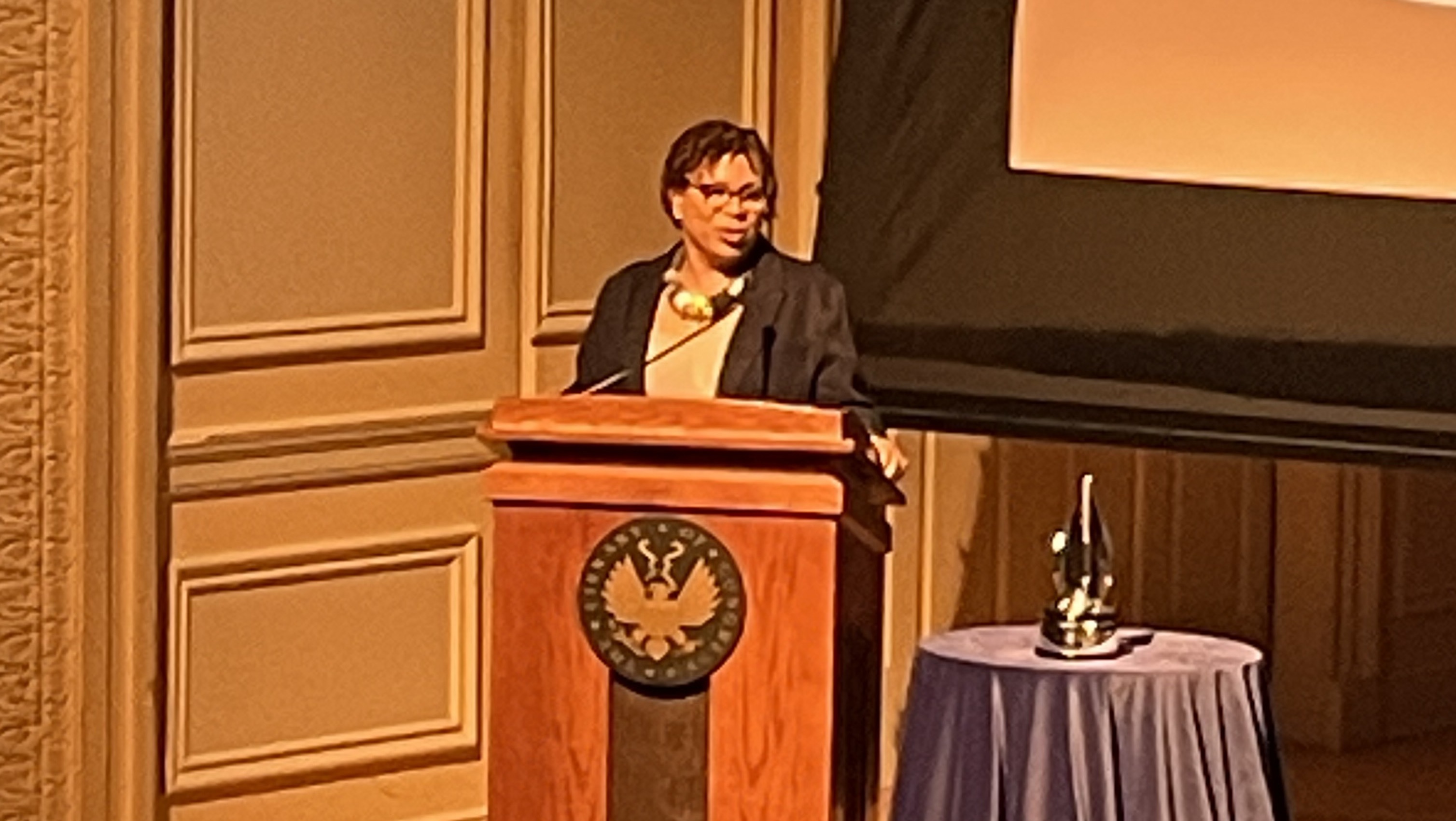 Michel Martin delivers Herblock Lecture and donates honorarium to Gulf ...