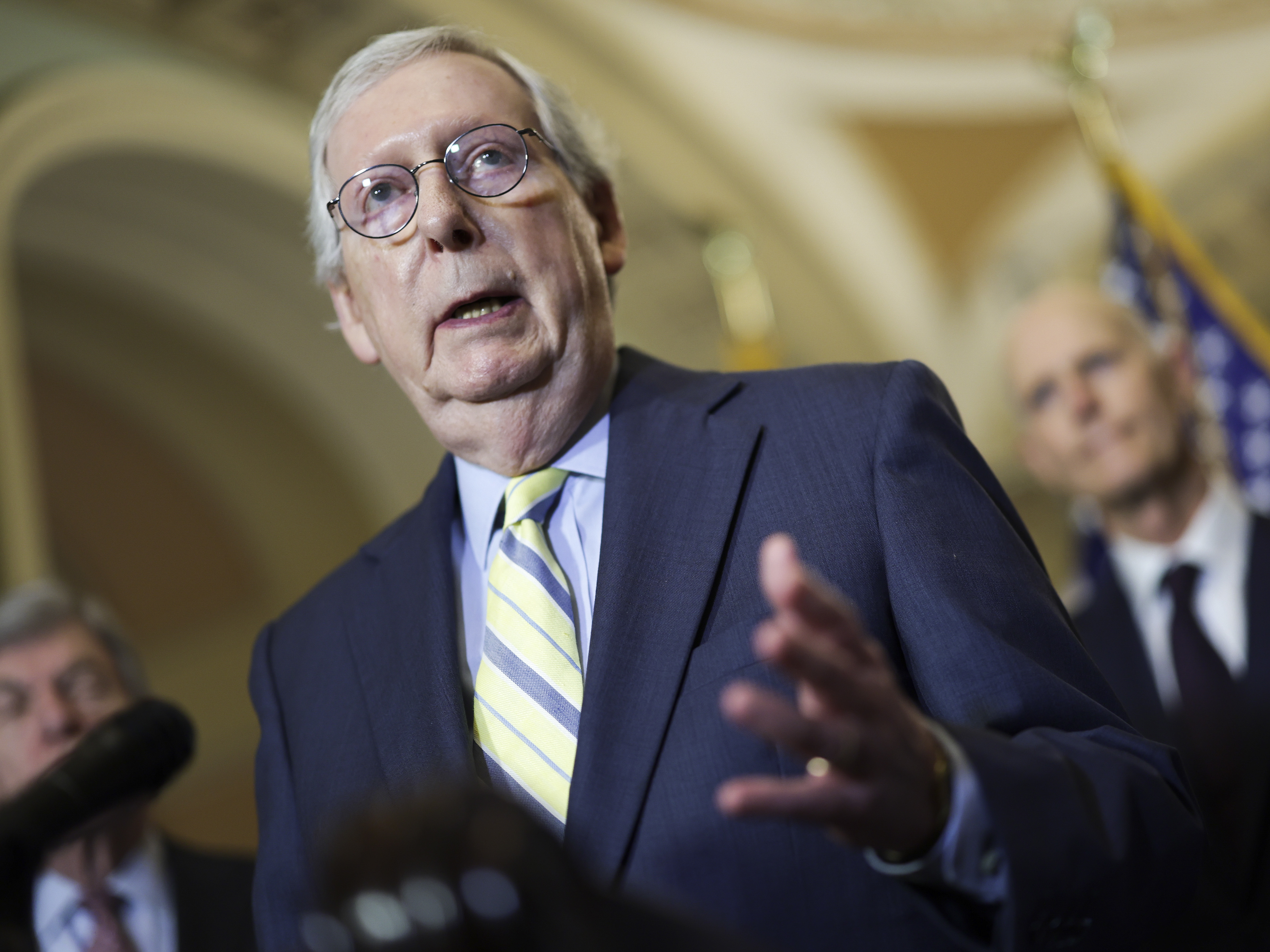 Senate Republicans zero in on the abortion decision leak, not its ...