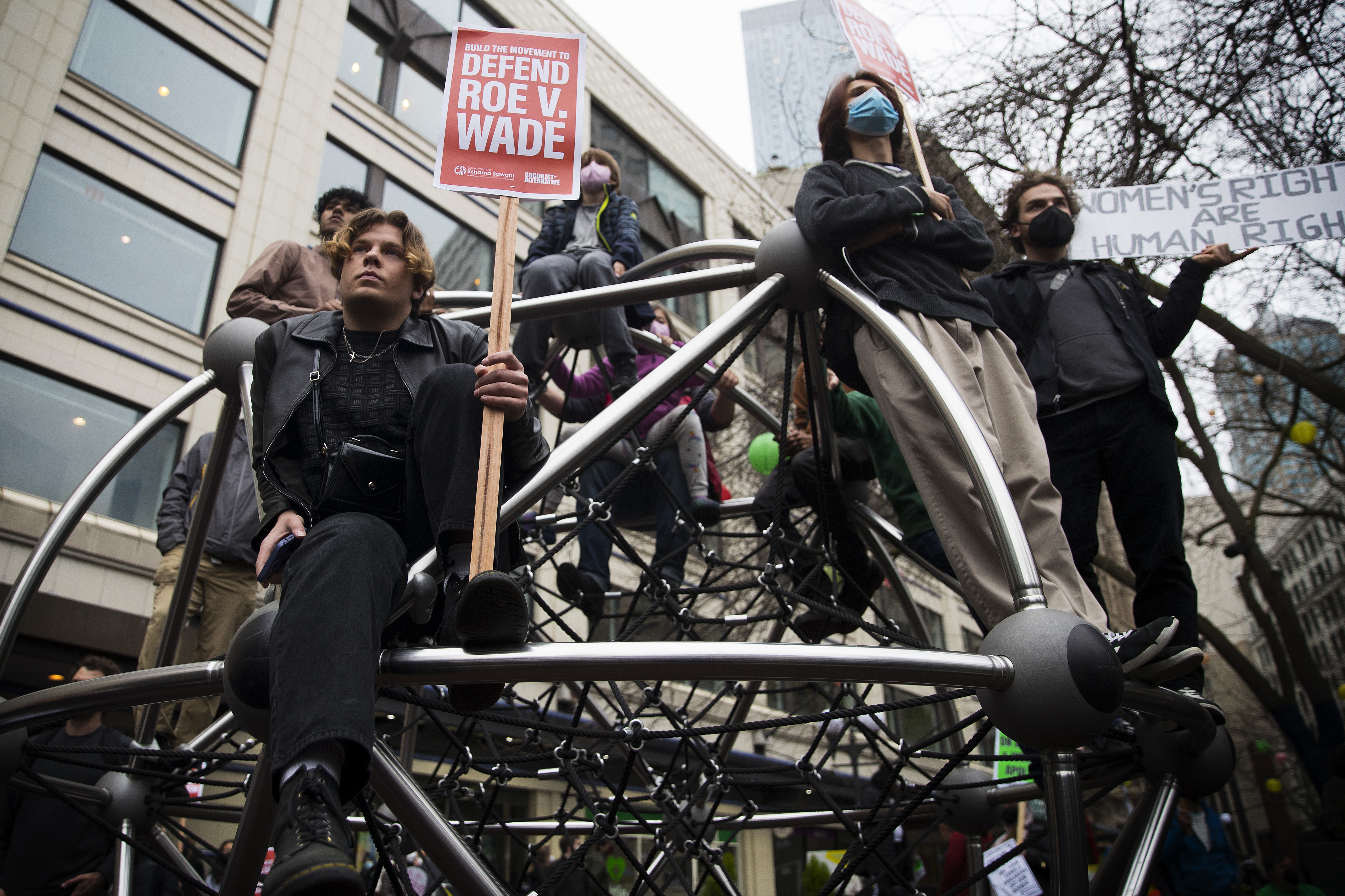 See protests grow across the country as the Supreme Court deals with ...