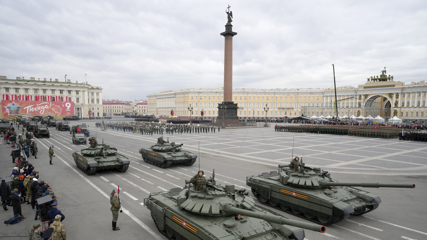 Russia's Victory Day takes on new importance for Putin this year : NPR
